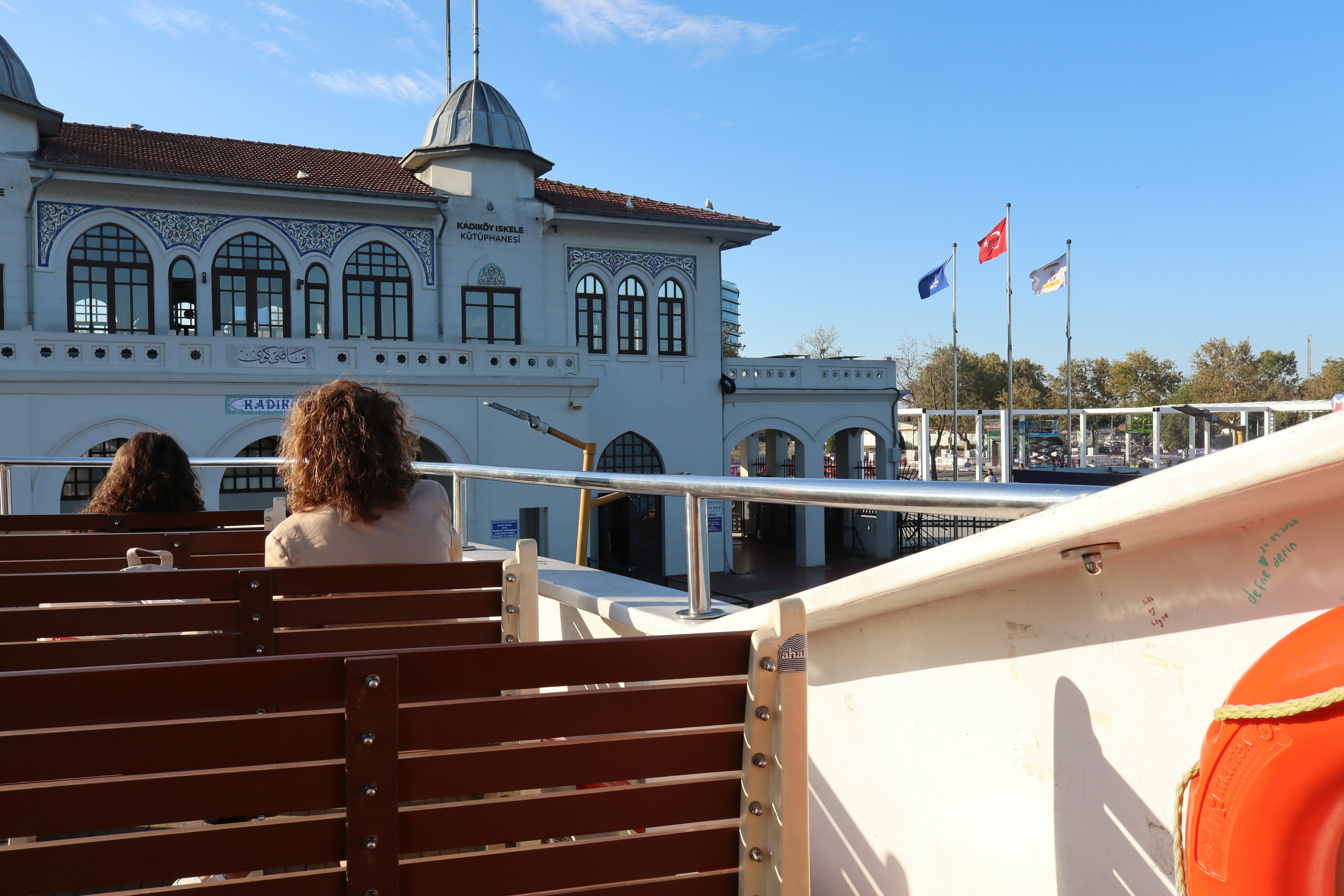 On Deck, Aboard the Riverside Opera House