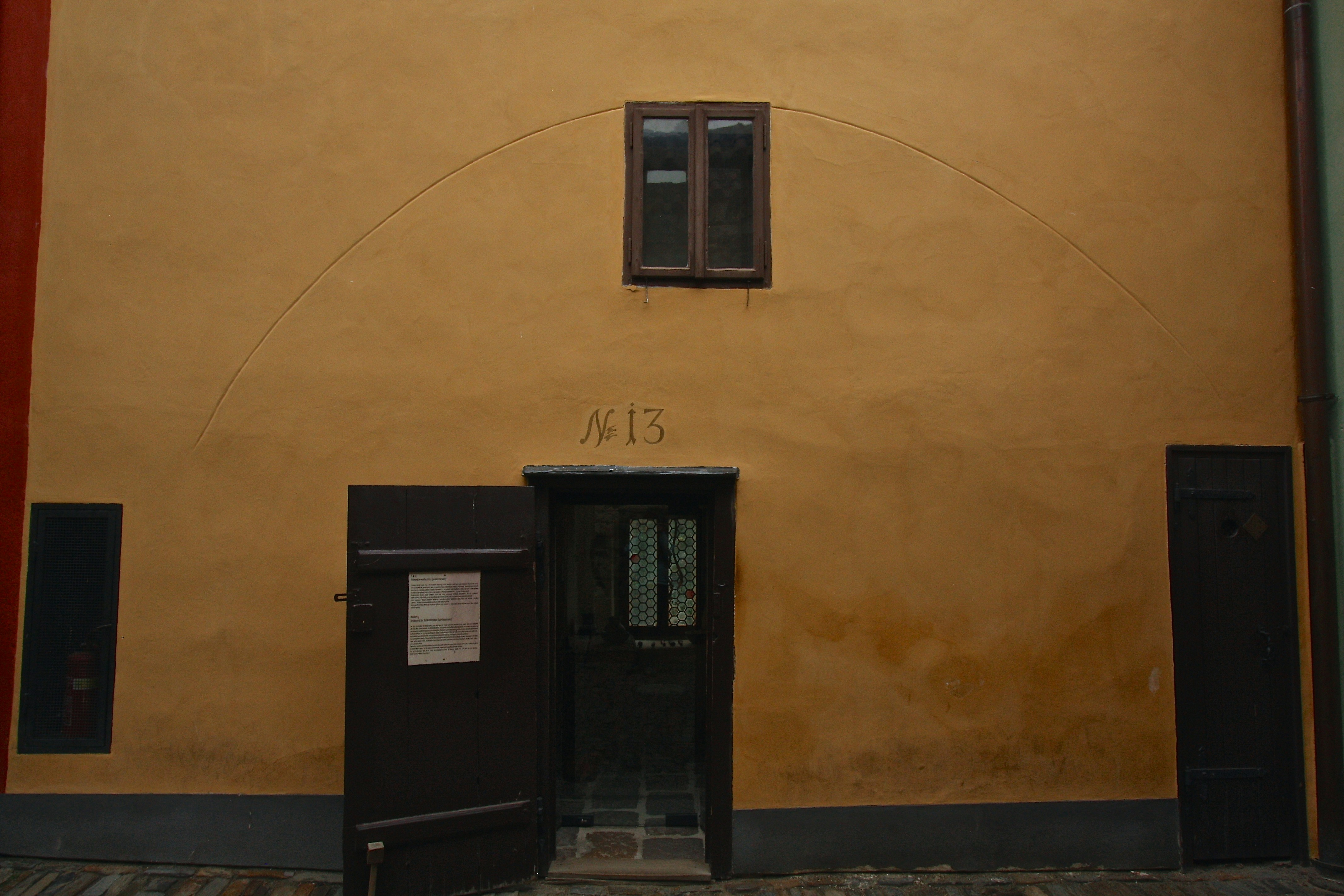 The Walled Doorway Under the Arch