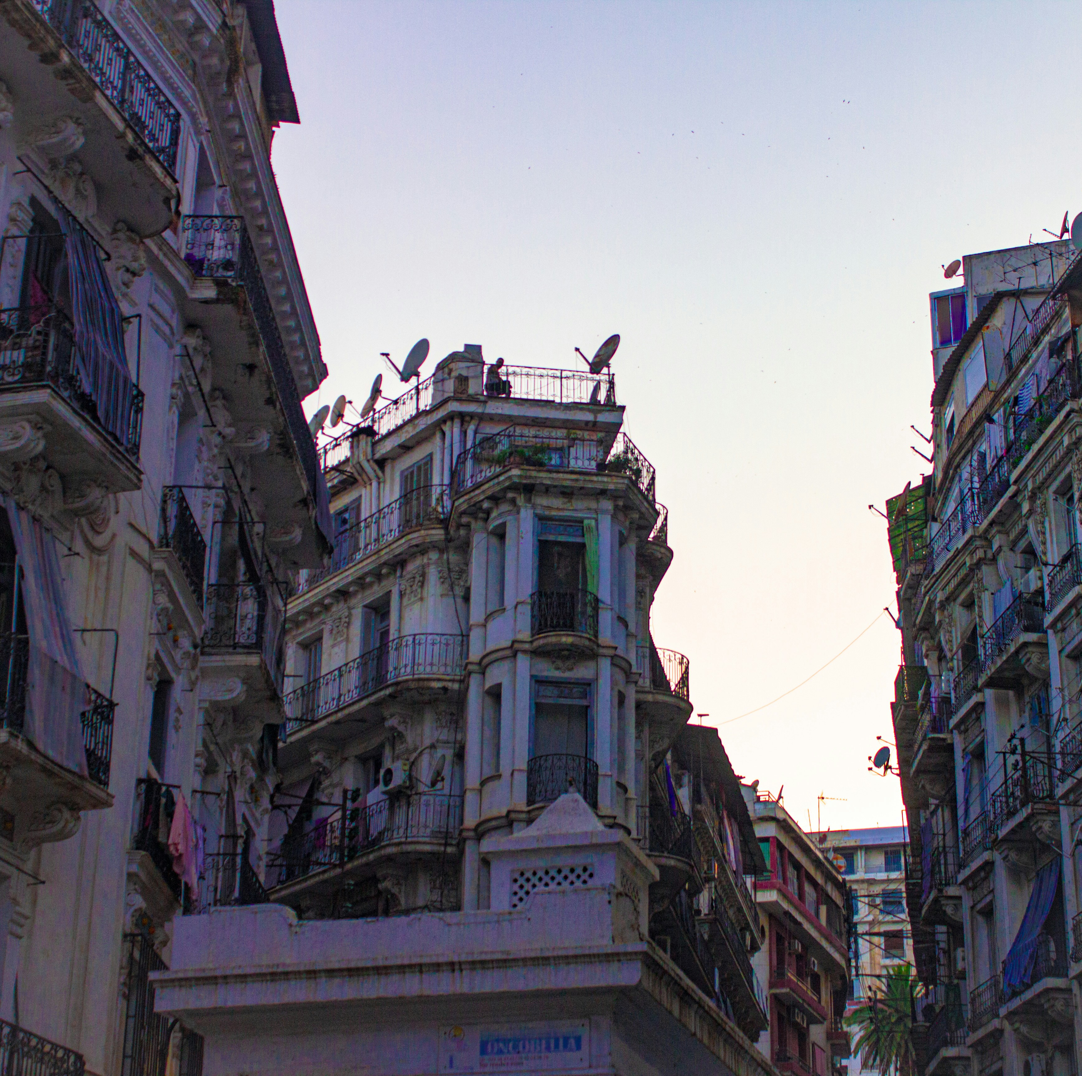 Urban Cathedral: Balconies Reaching Skyward