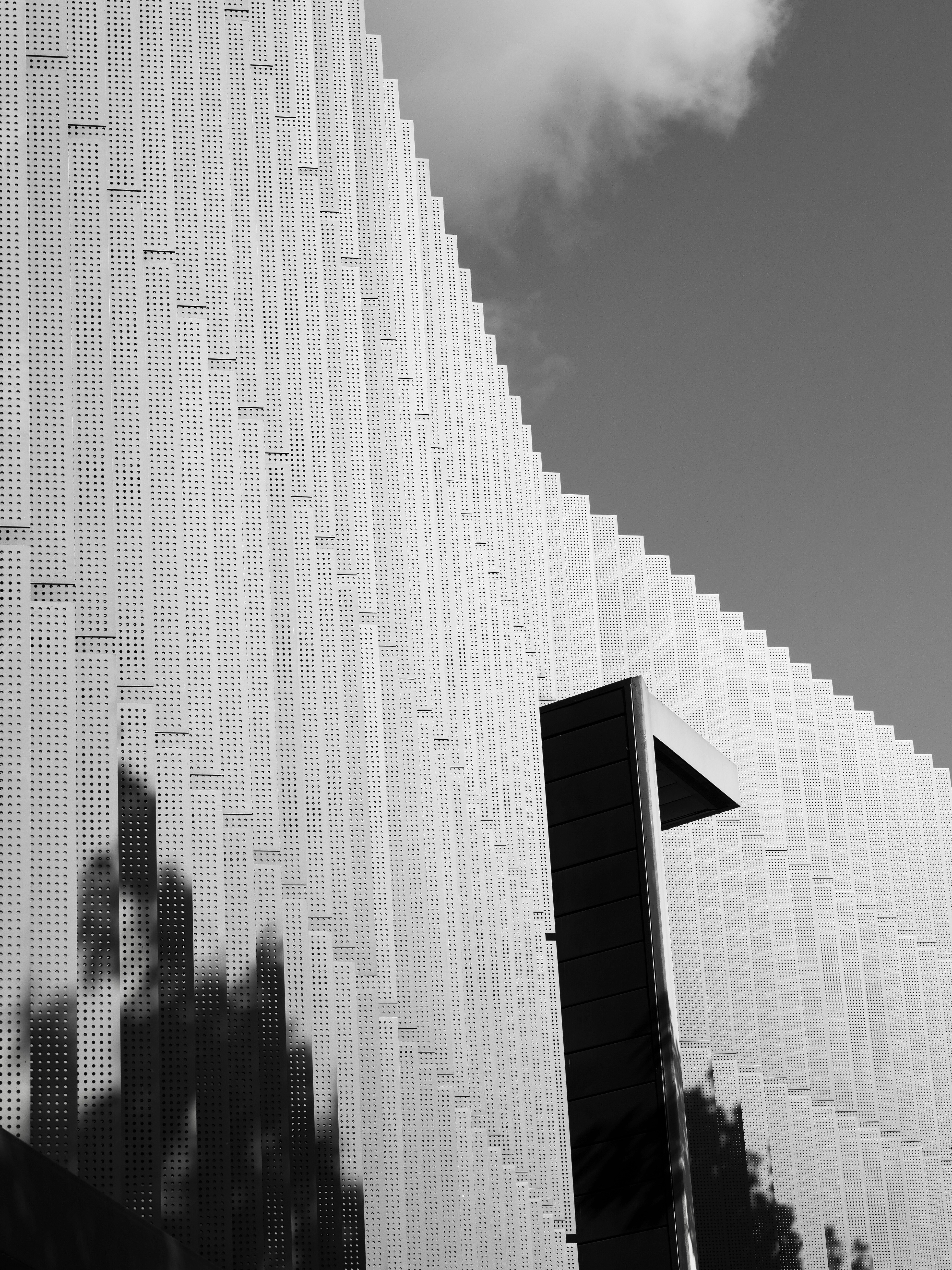 Modern building facade