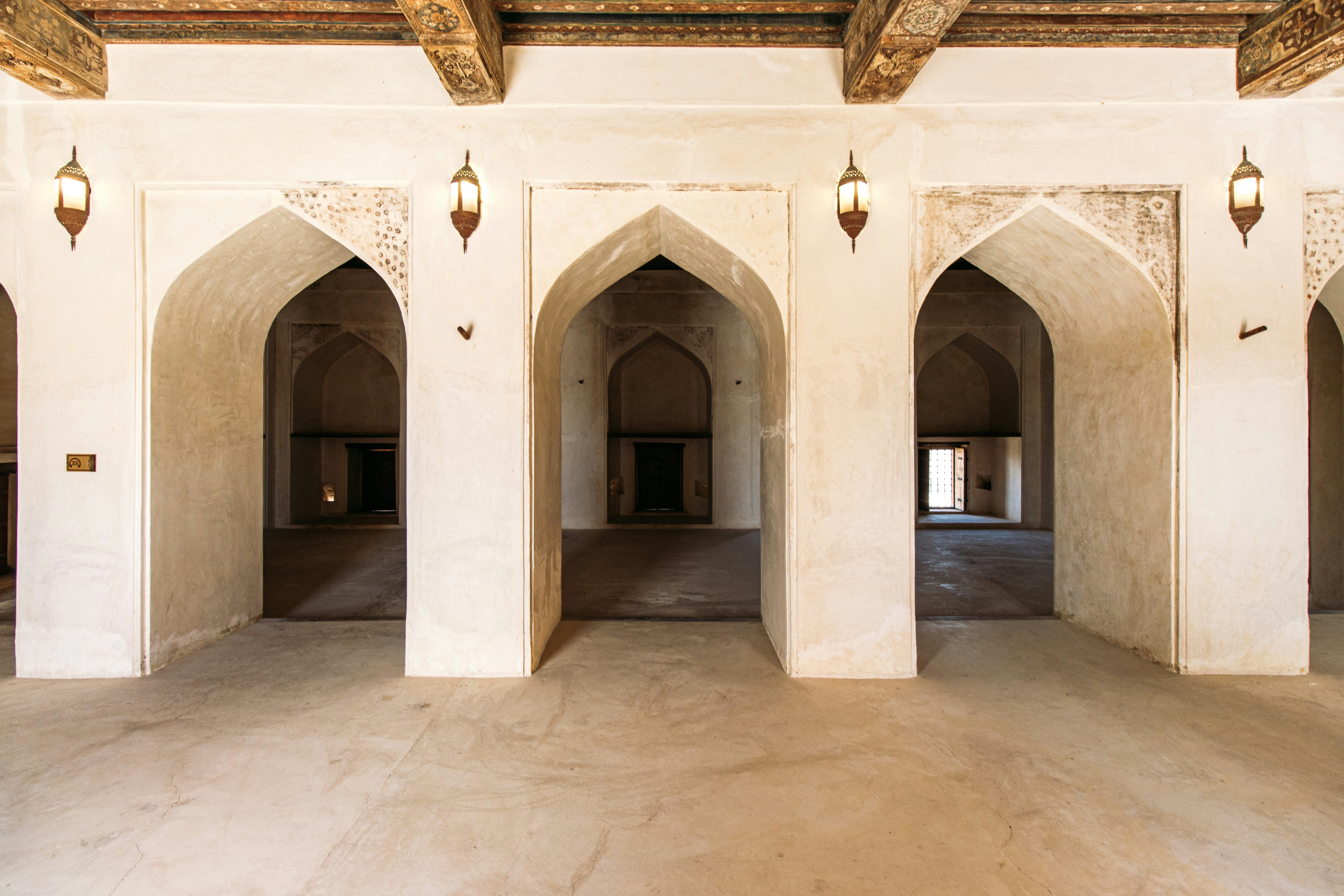 Symmetry and Echoes: Arched Doorways in Soft Light