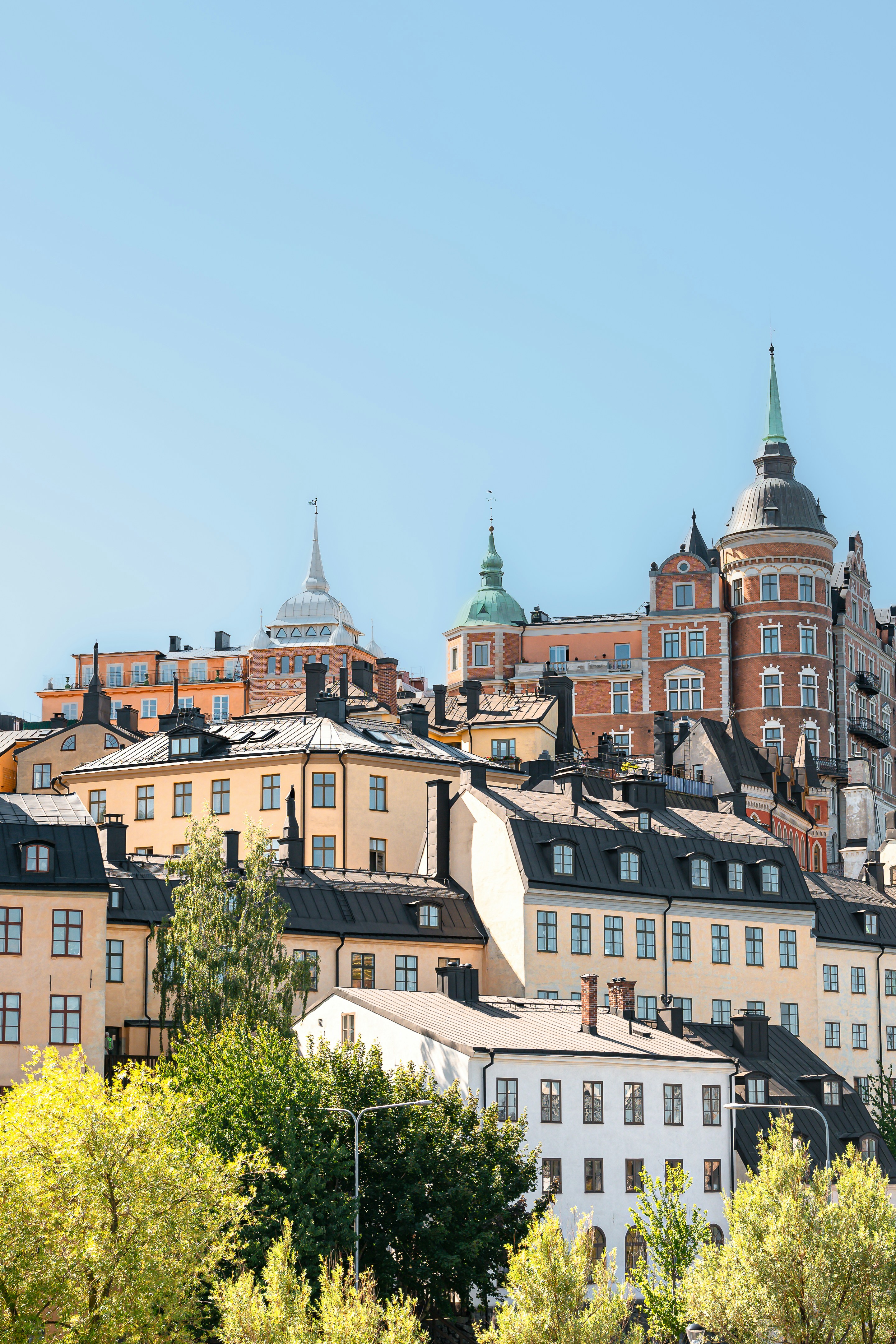 Sunny Rooftops and Spires: A Nordic City Aeolian