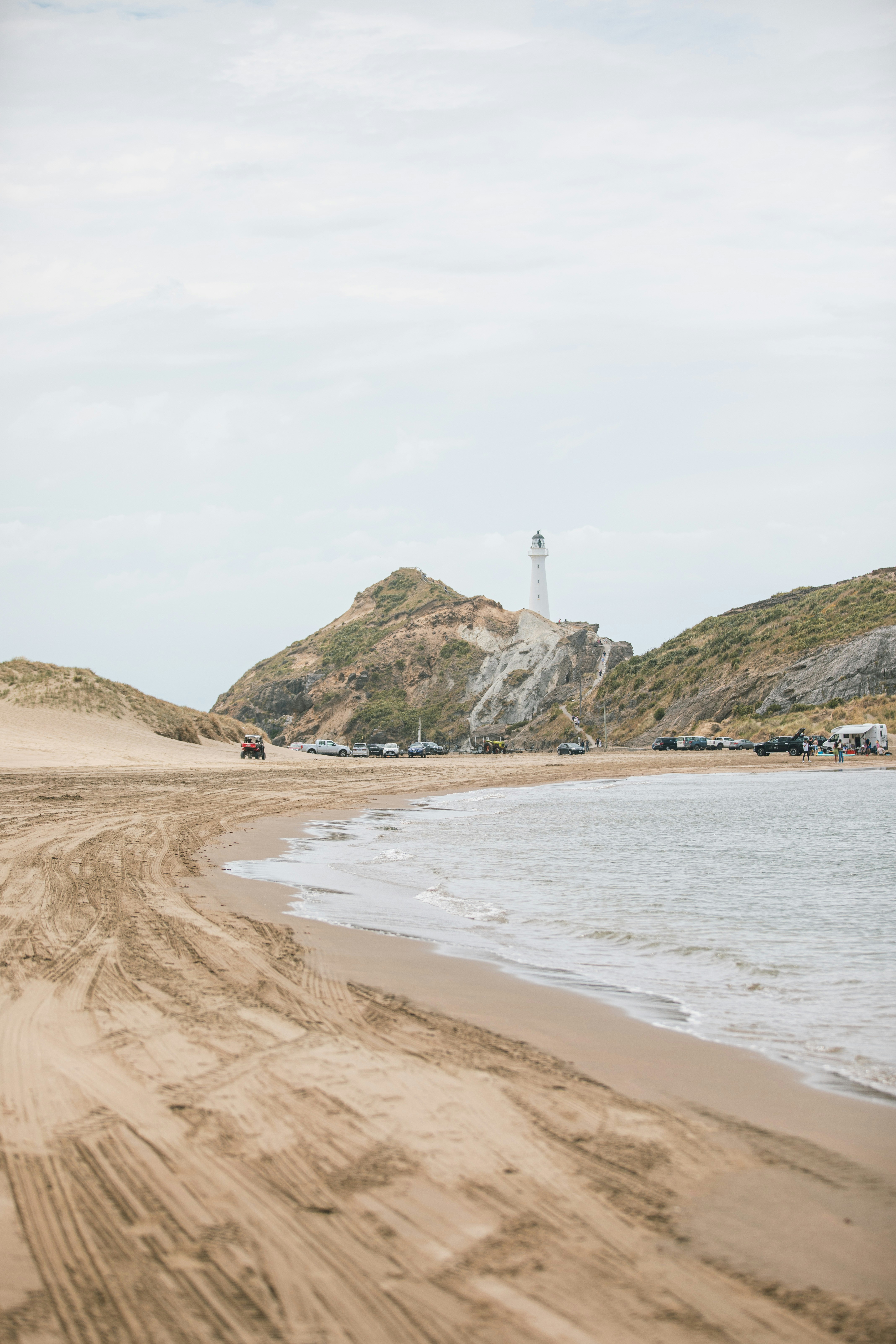 Lighthouse Sentinel over the Coastal Dunes