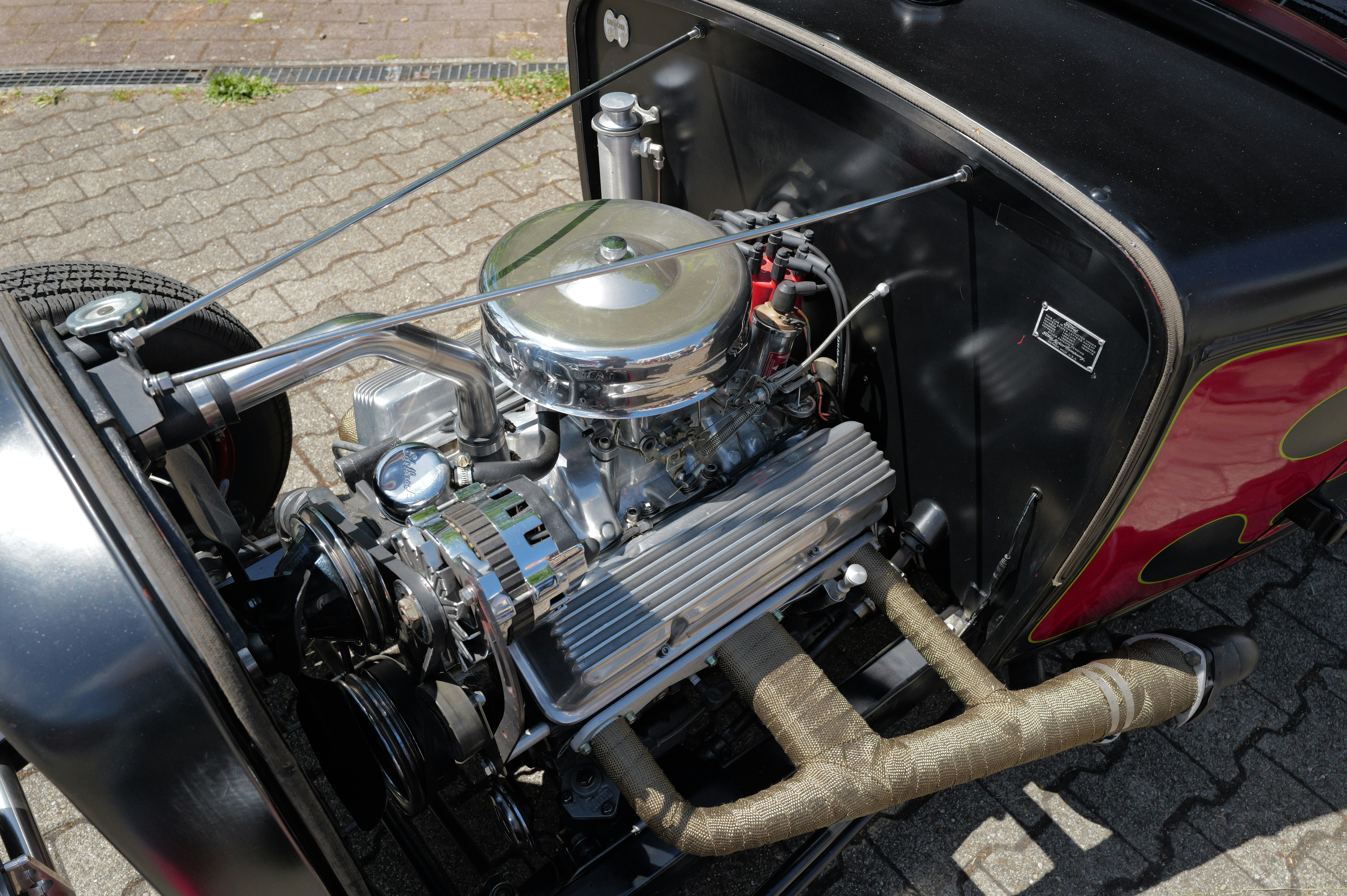 Forge of Power: exposed V‑twin heart in gleaming chrome