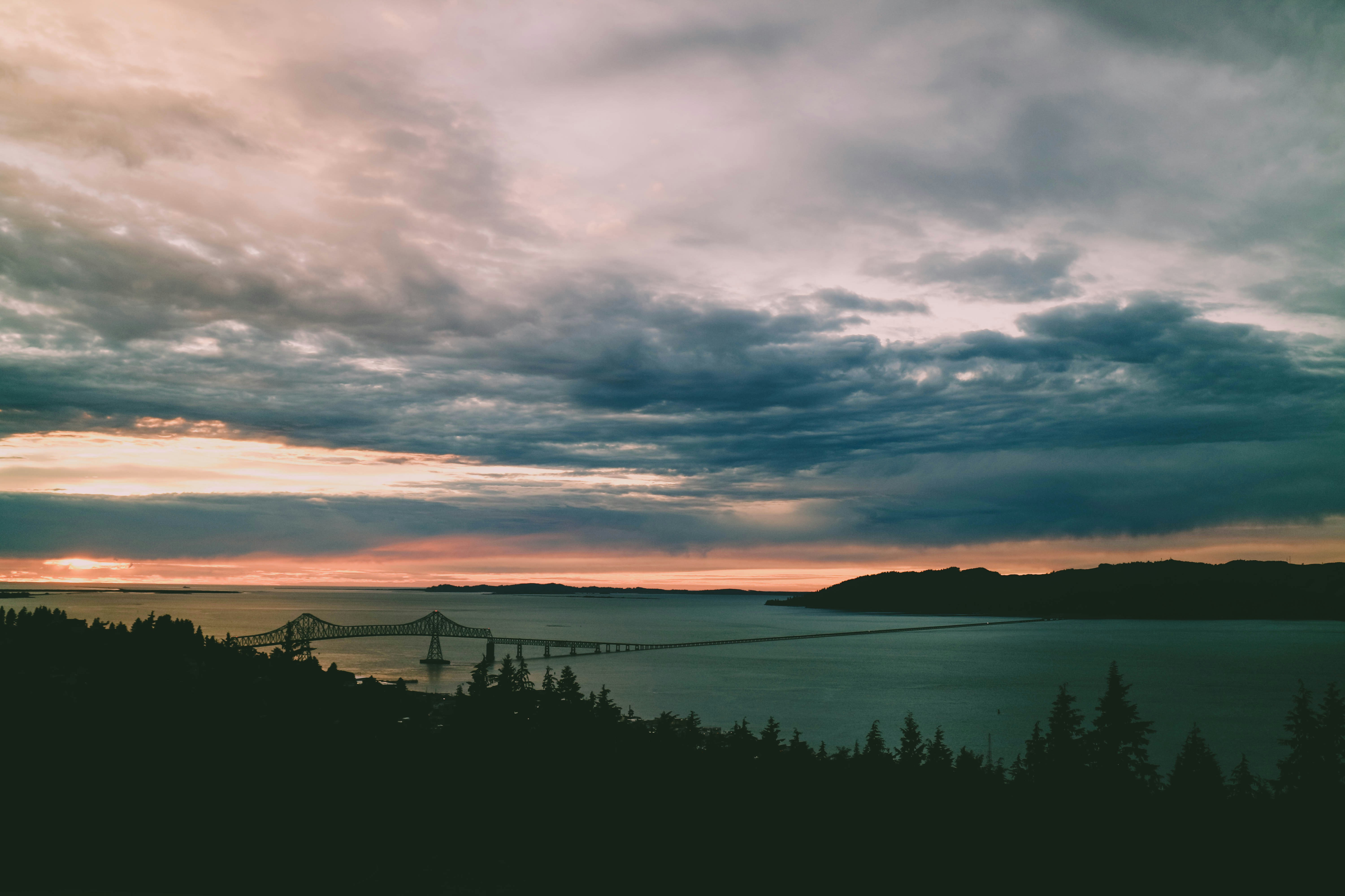 Sunset Over the River Gorge
