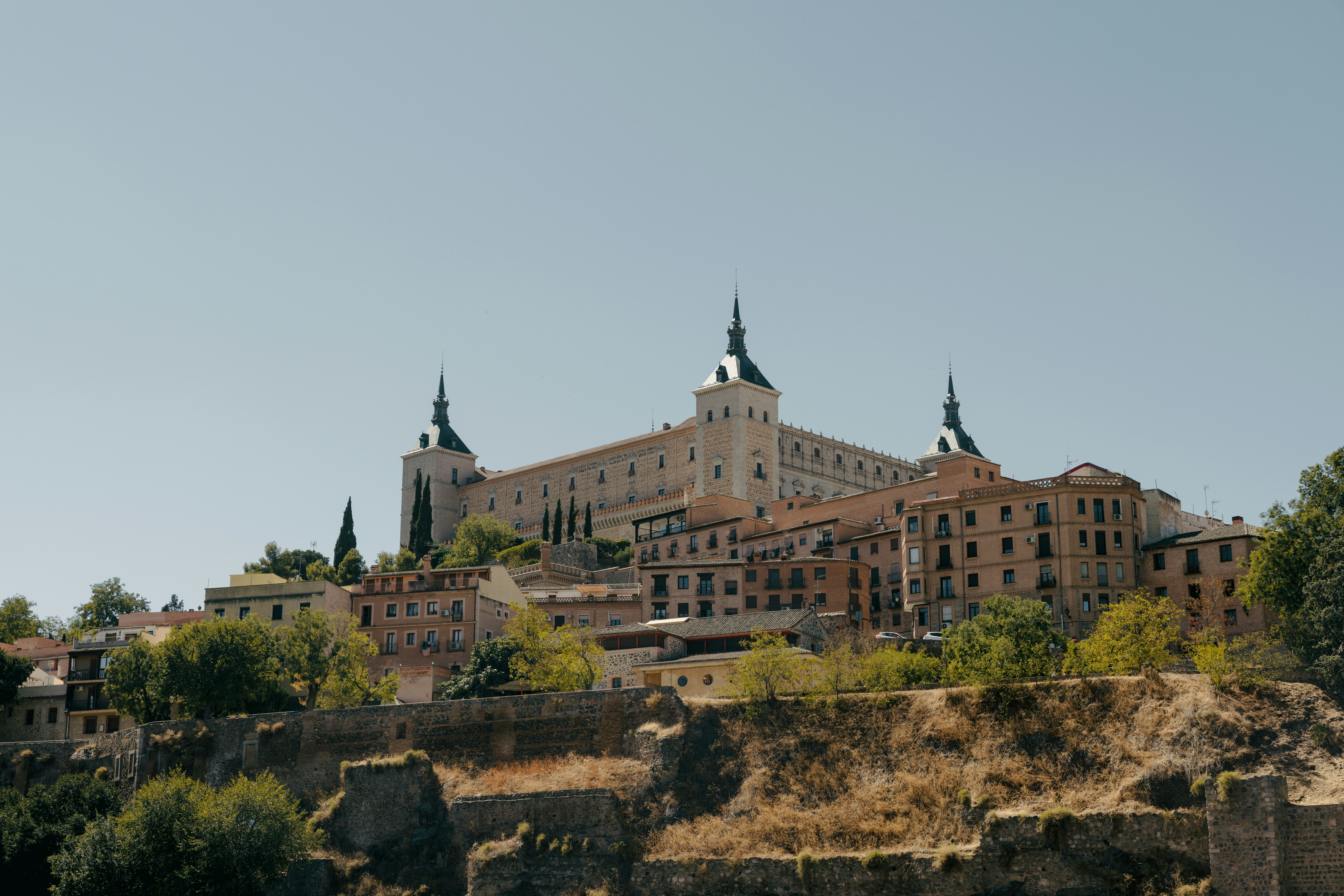 Hilltop Castle: A Quiet Rise Above the Terrace Walls
