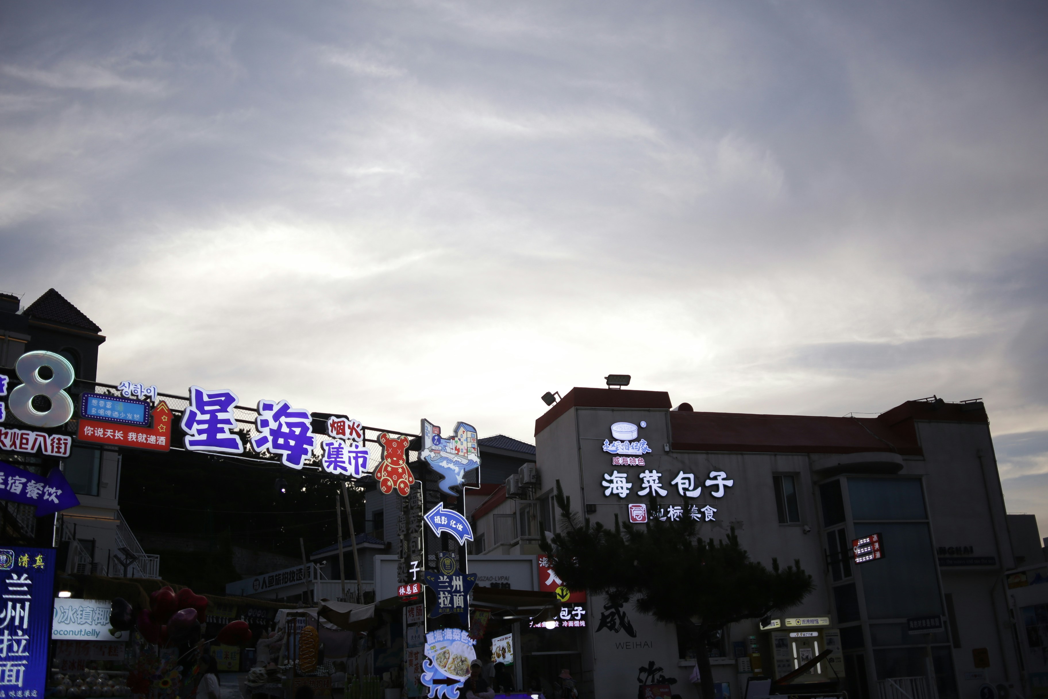 Neon Alleyways: Signage and Architecture in a Chinese Street Market