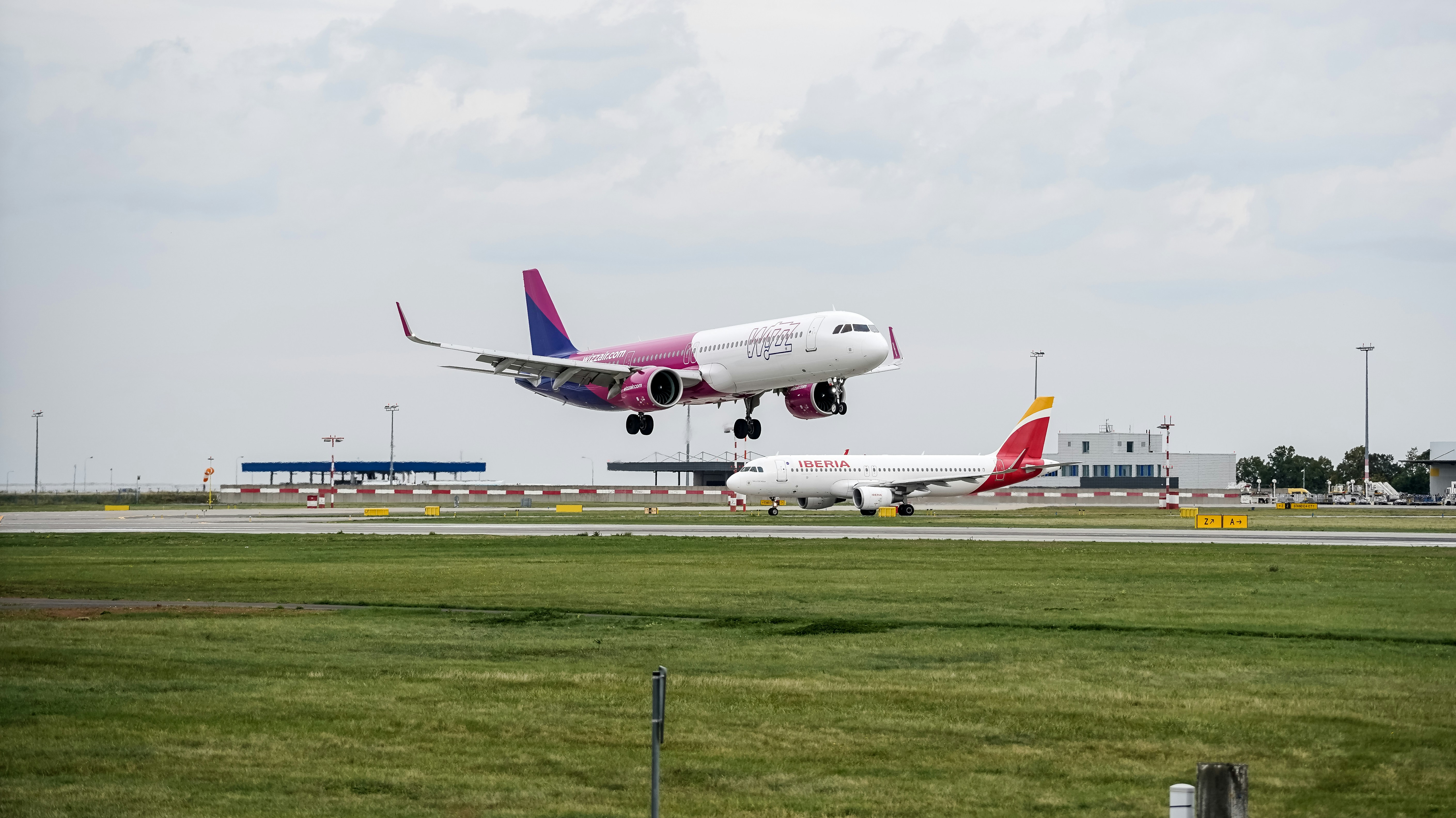 Takeoff in Tandem: A Jet and its Ground Crew Moment