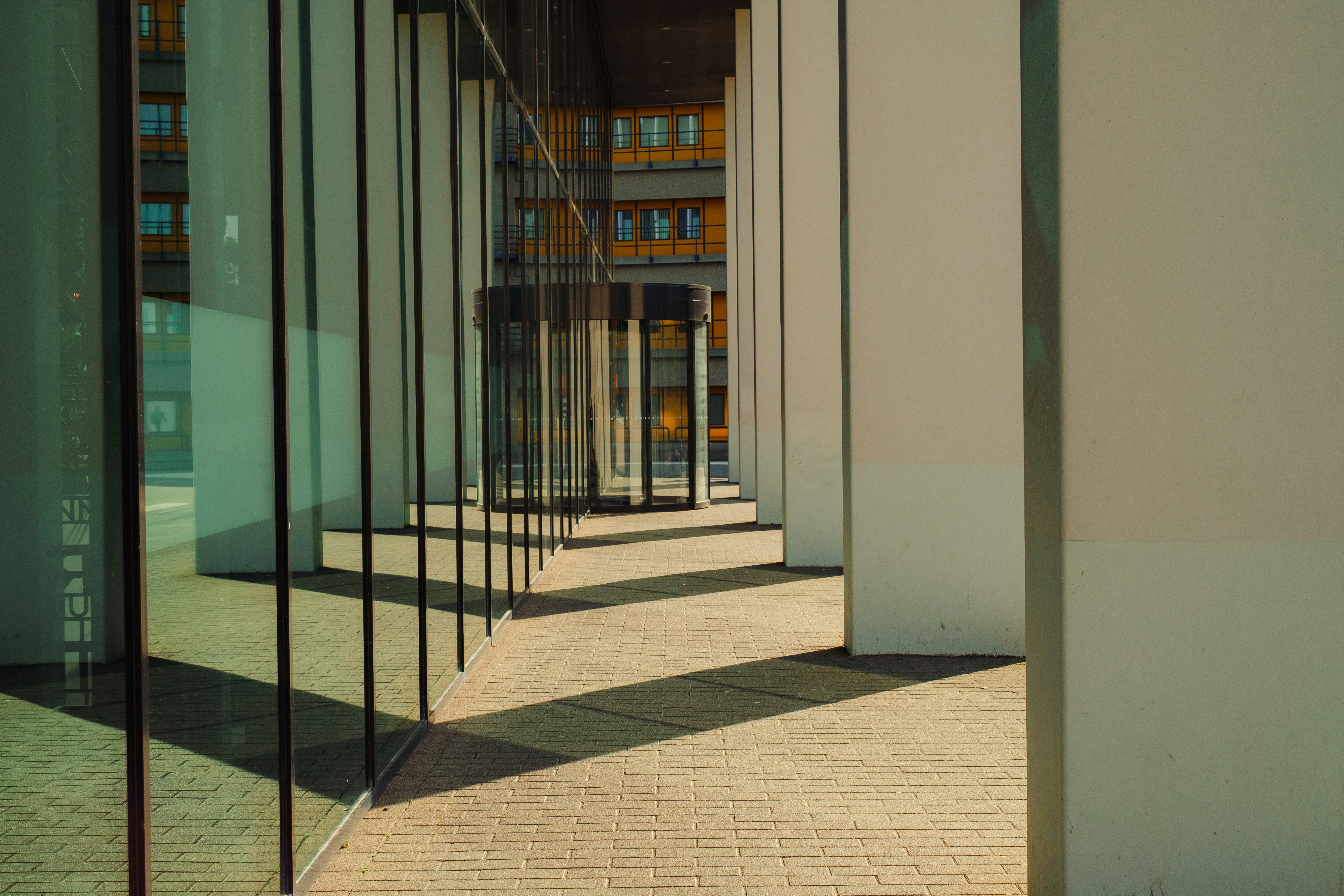 Echoes of Glass and Shadow: A Rectilinear Corridor Refracted