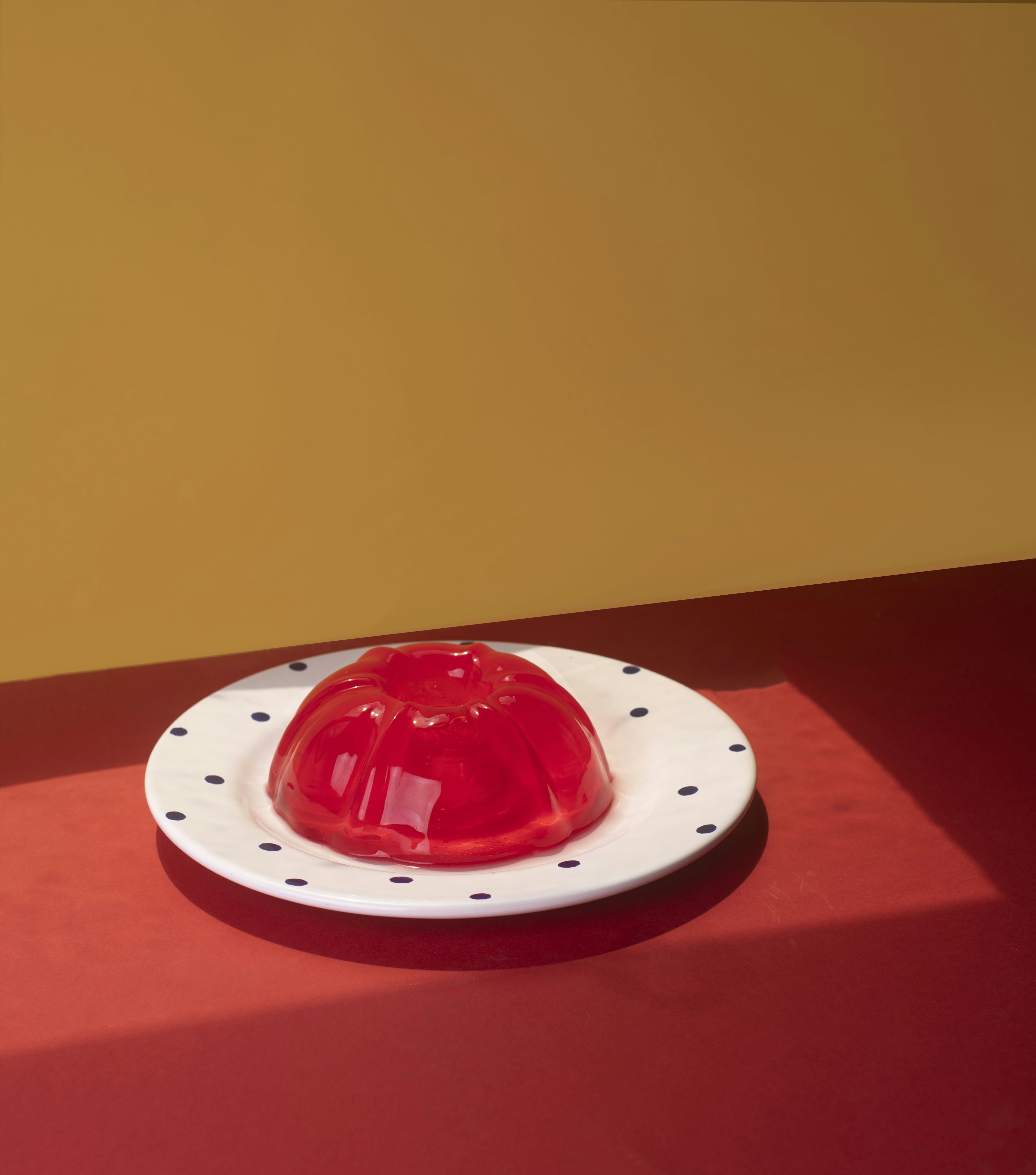 Candy Red Dome on a Sunny Stage