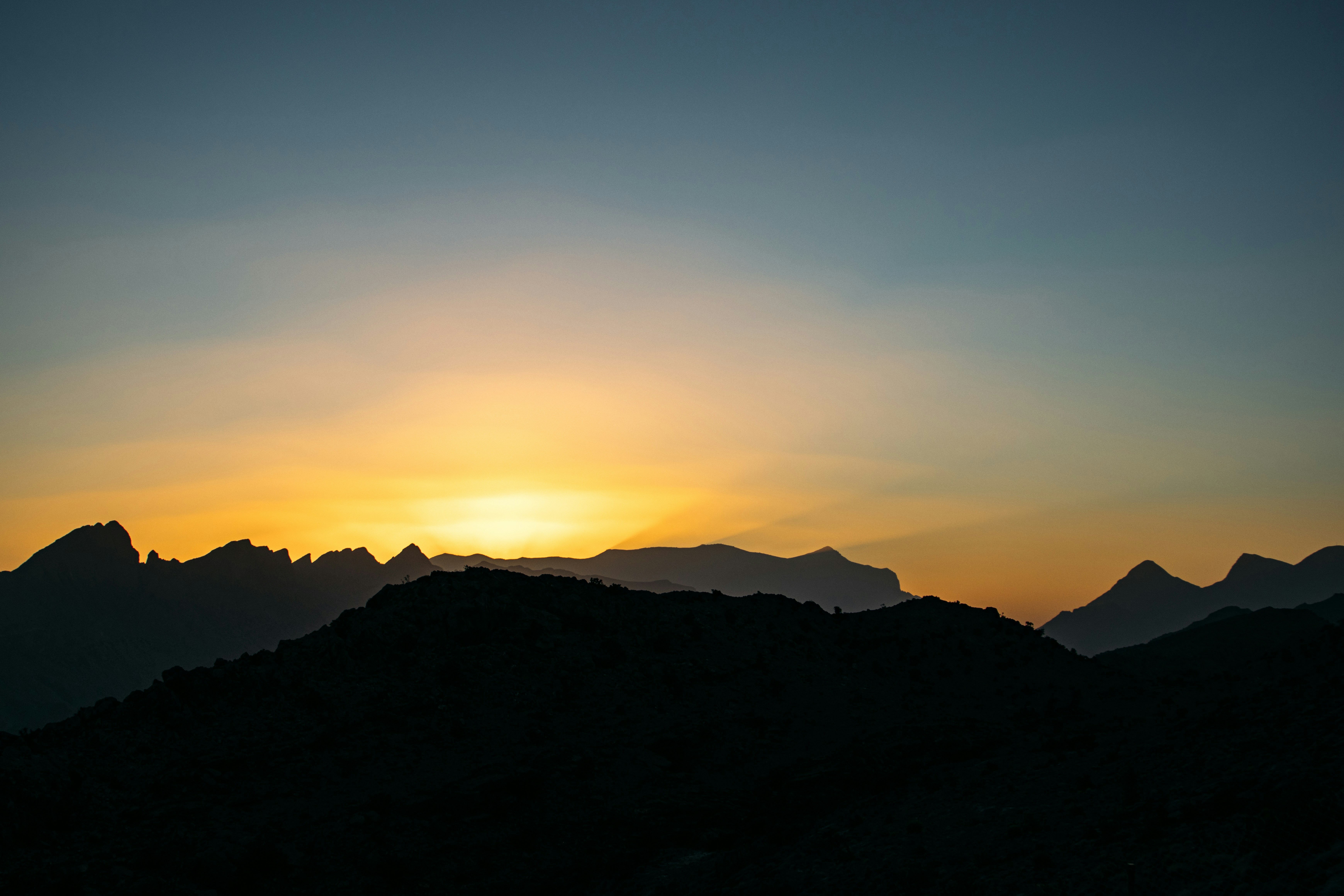 Dawn Over Silent Ridges