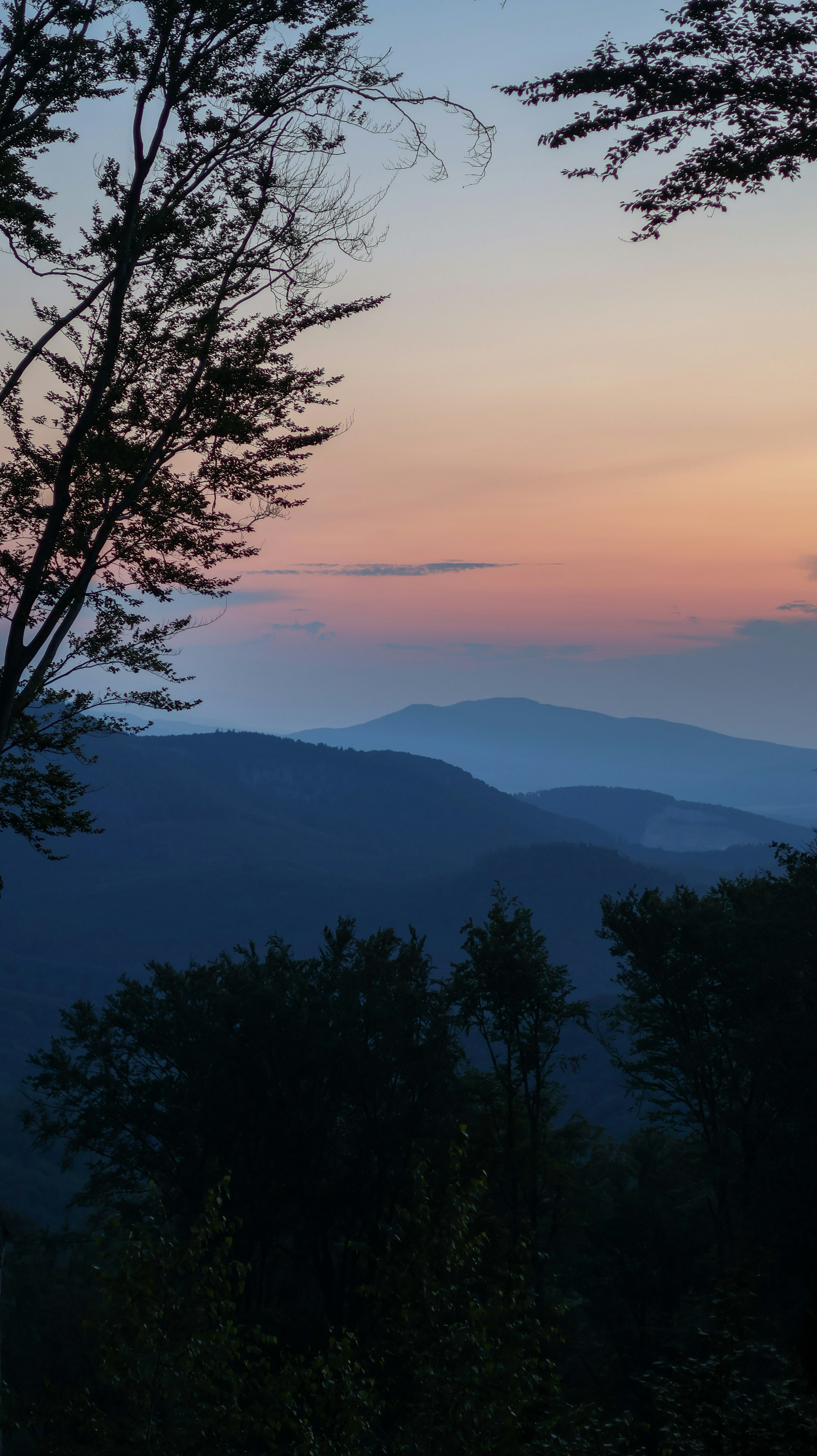 Dusk Over the Velvet Ridge