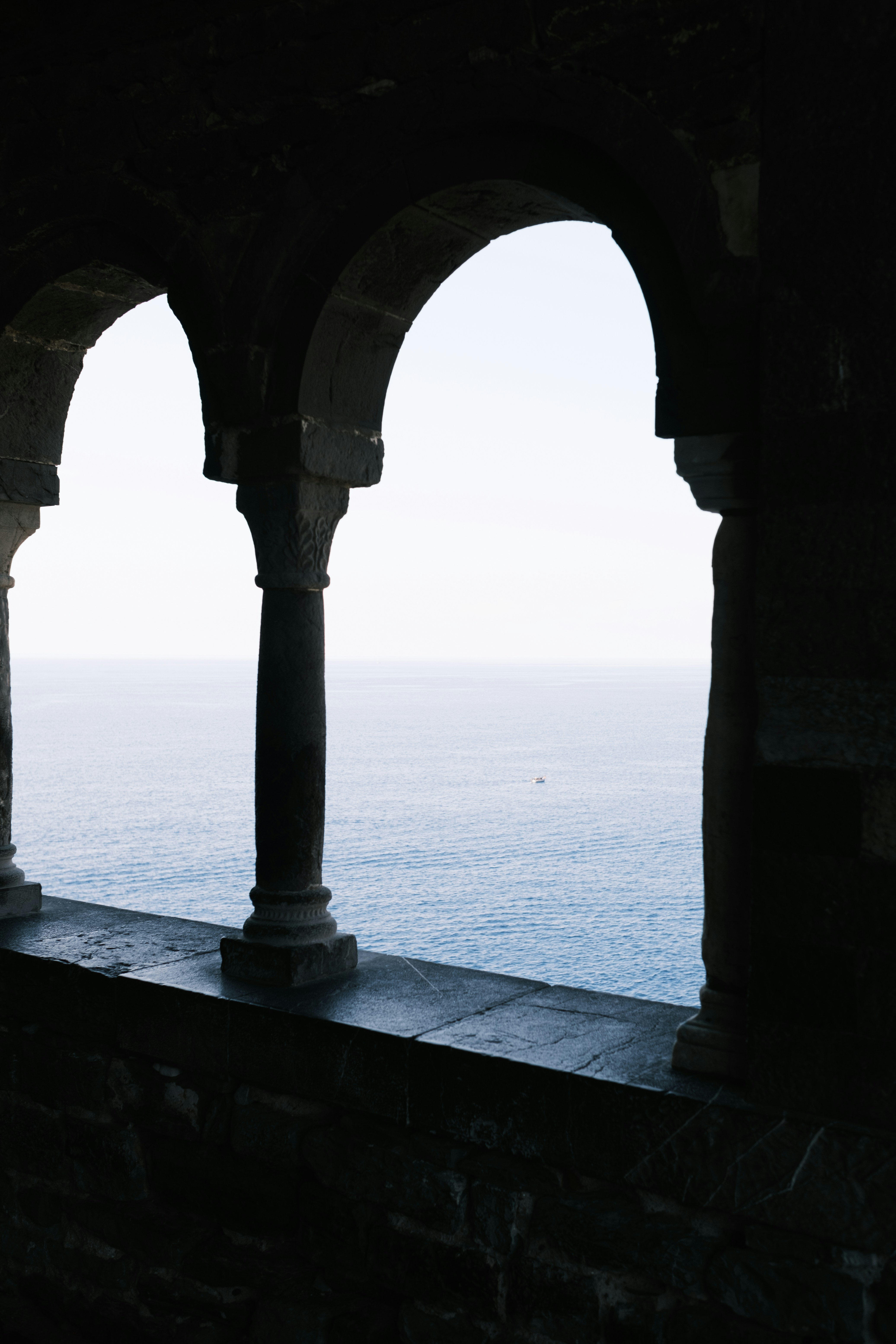 Sea Beyond the Stone Arches