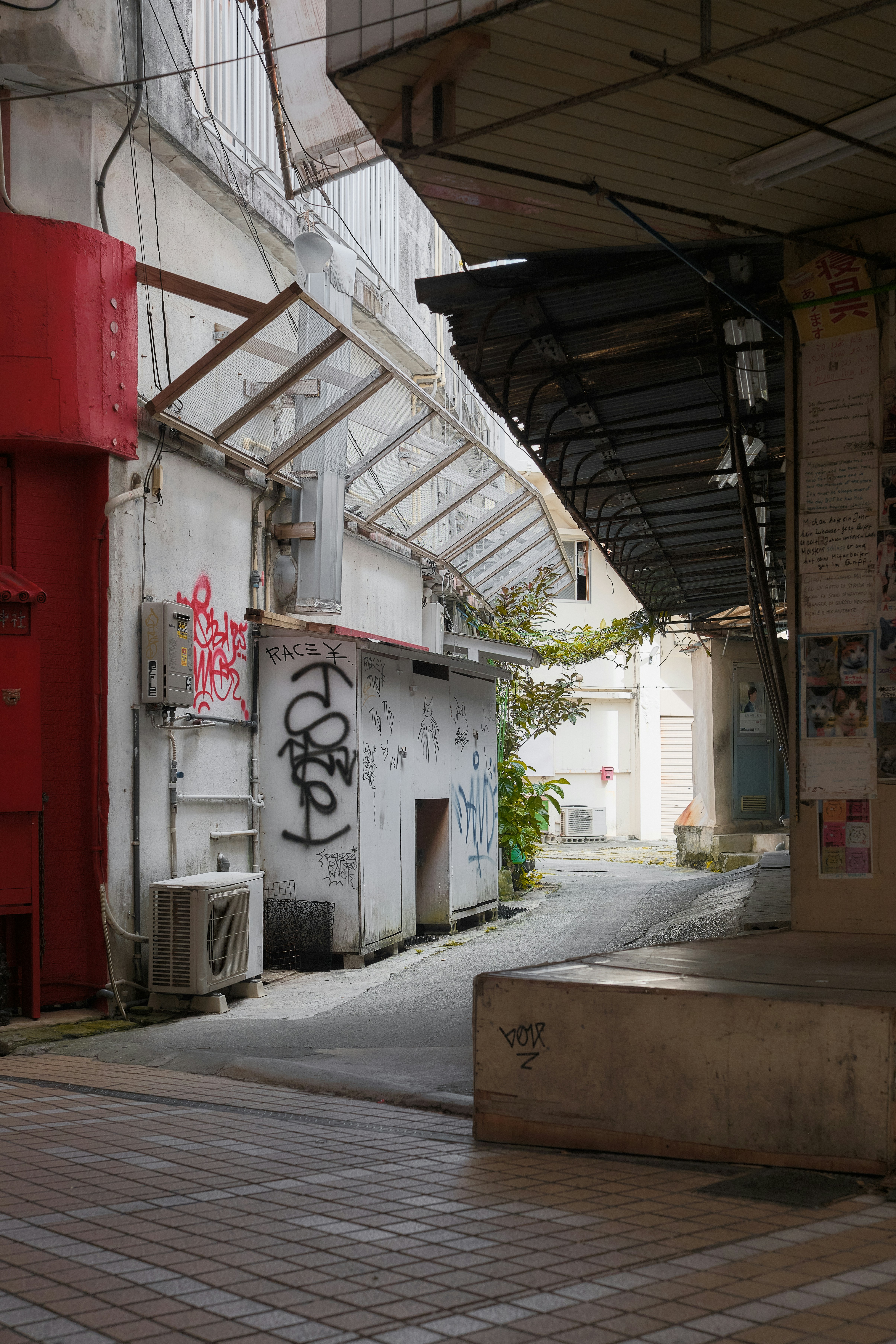 Urban Alley Ninety-Five: Light Between Walls