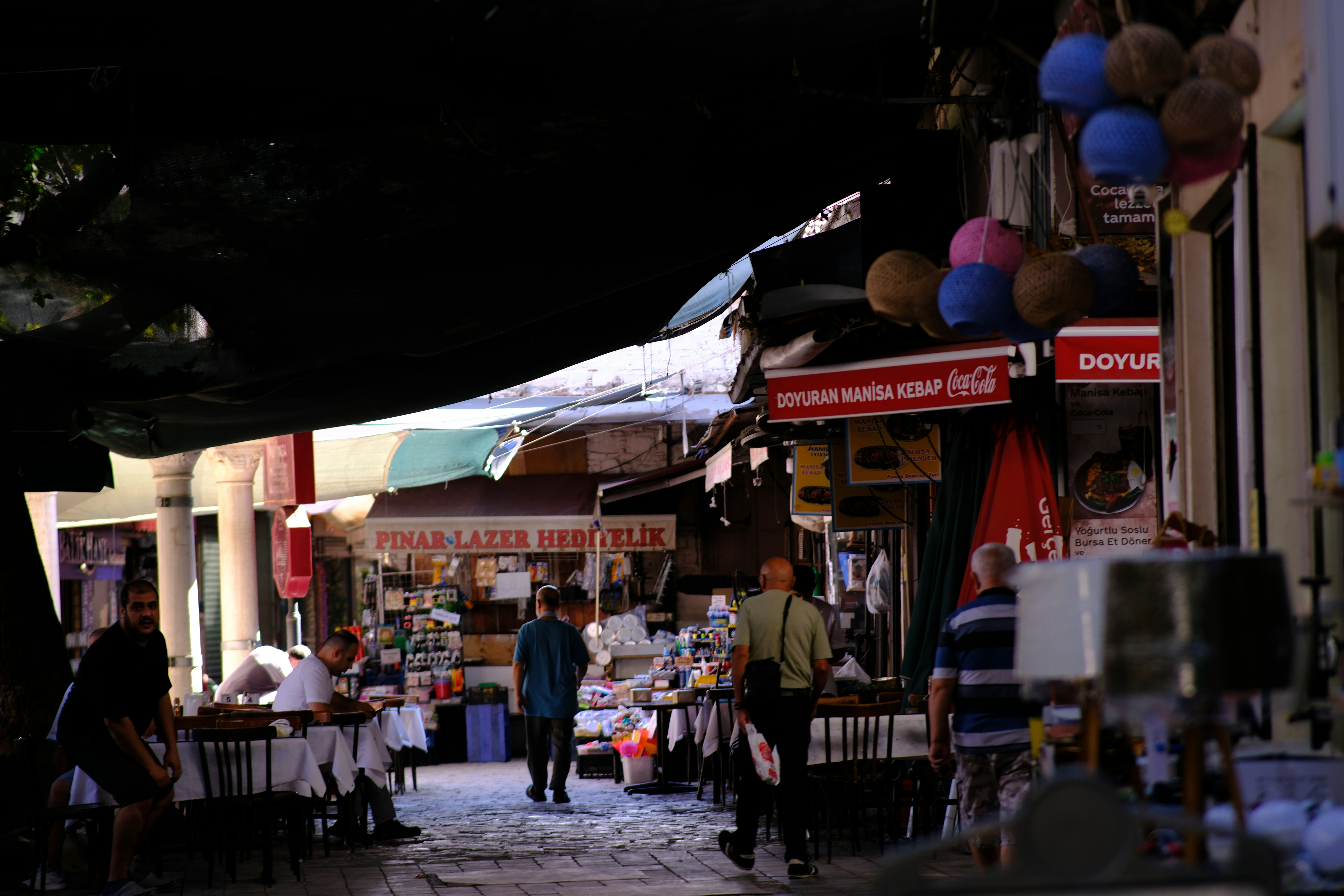Market Alley in Evening Light