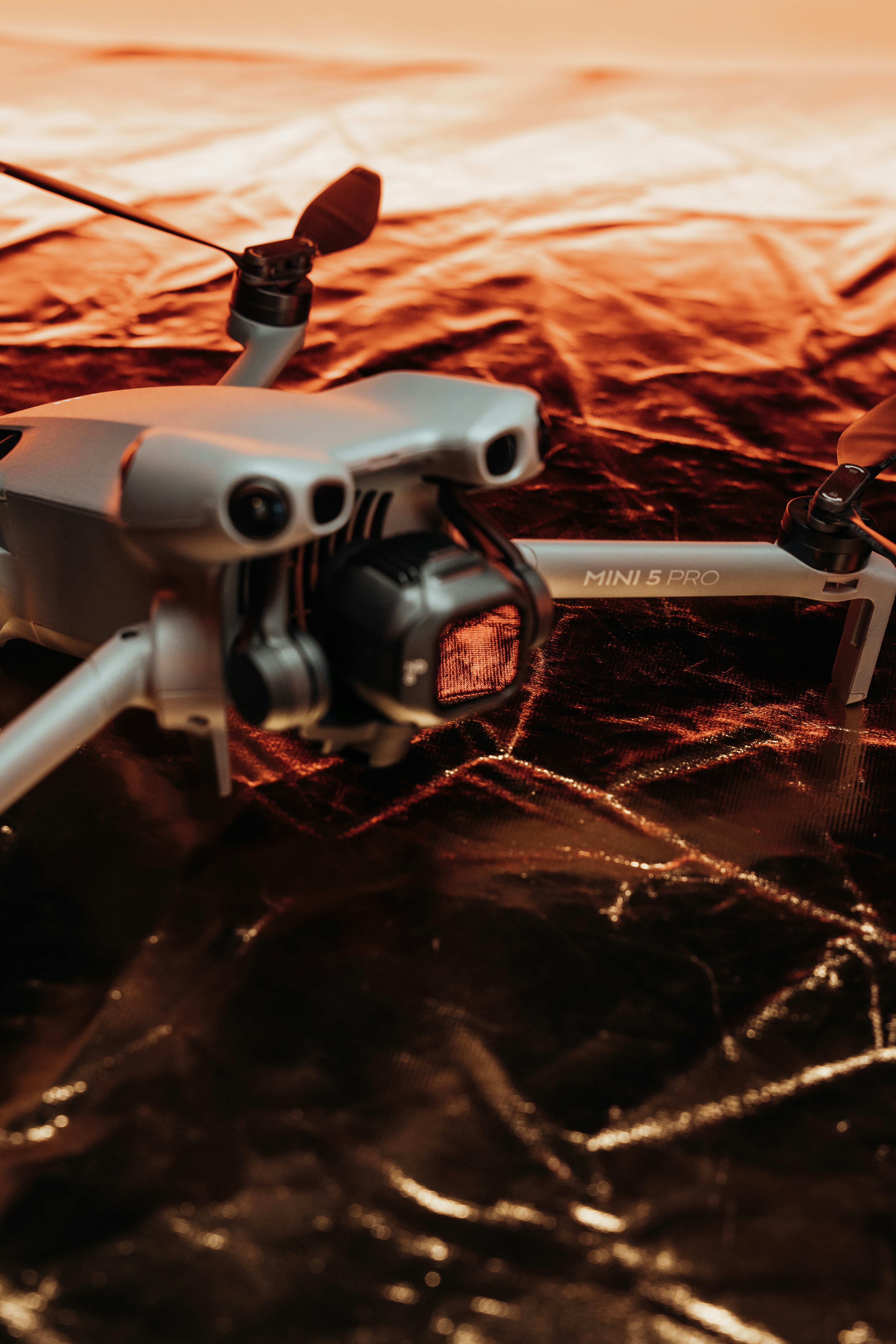 Aerial Garage: Close-Quarters Drone on Matte Surface