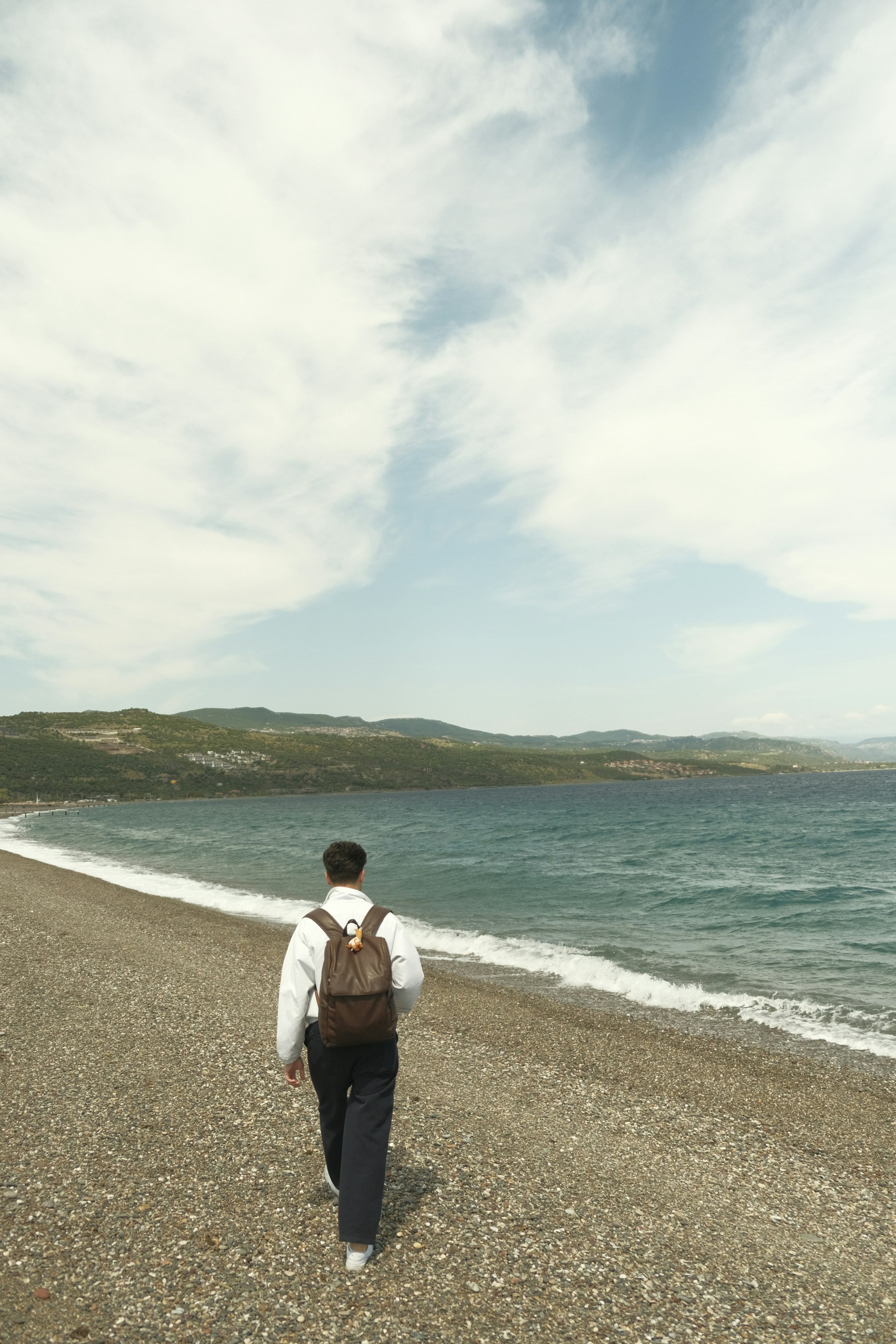 Horizon Walker: A Quiet Climb Toward the Sea