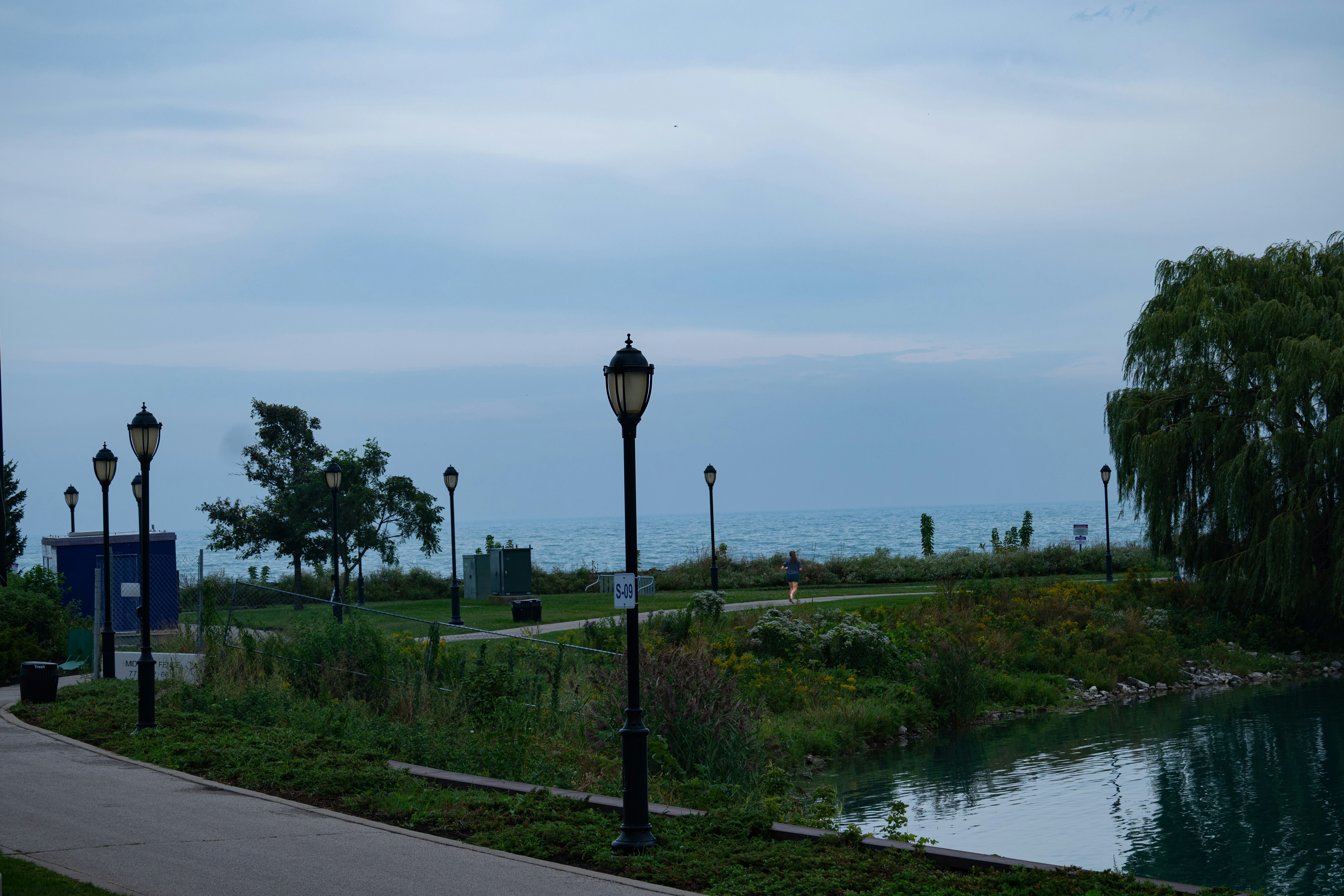 Lakeside Lanterns: Calm Pathways by the Water