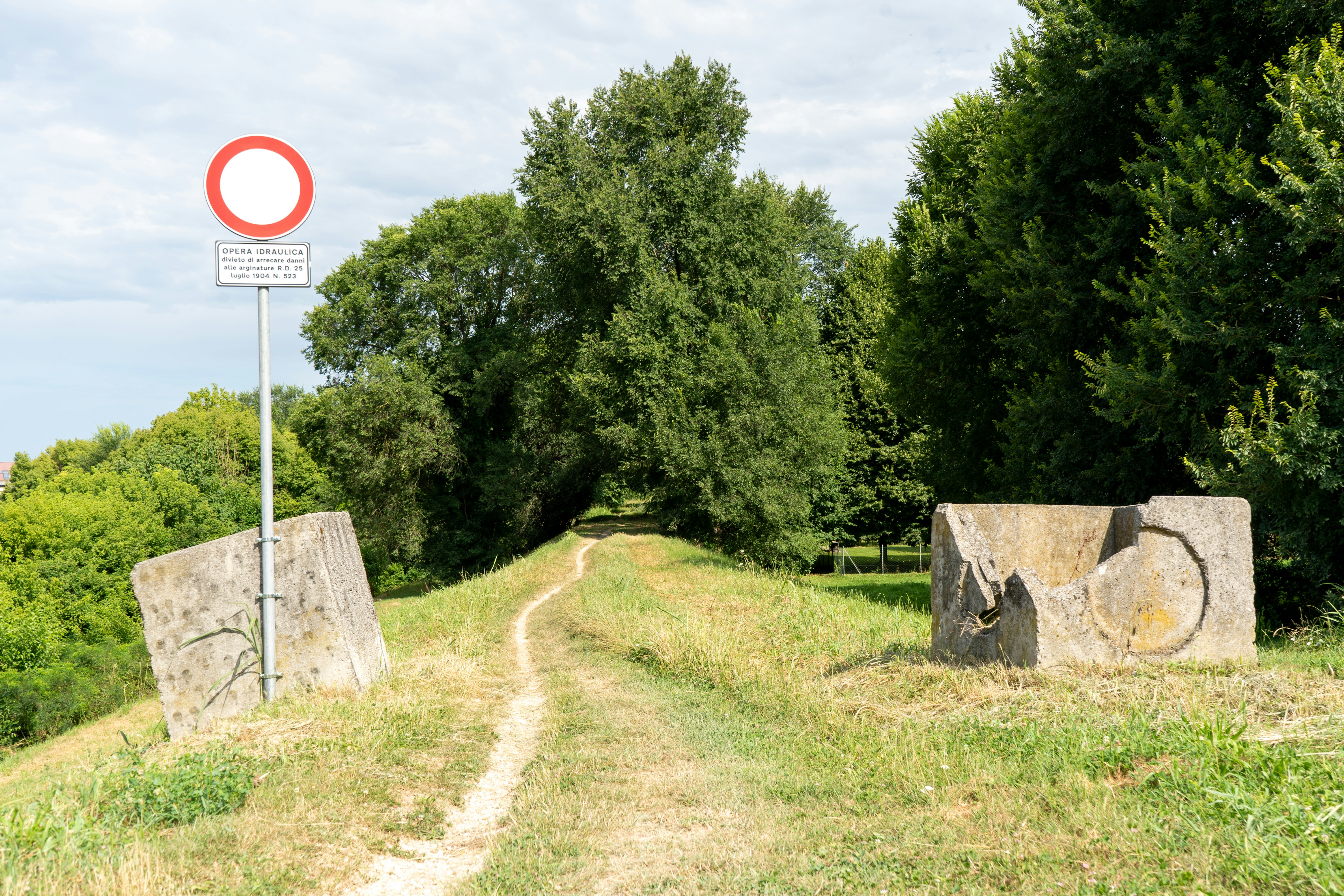Rugged Path Through a Gatekeeper of Stone