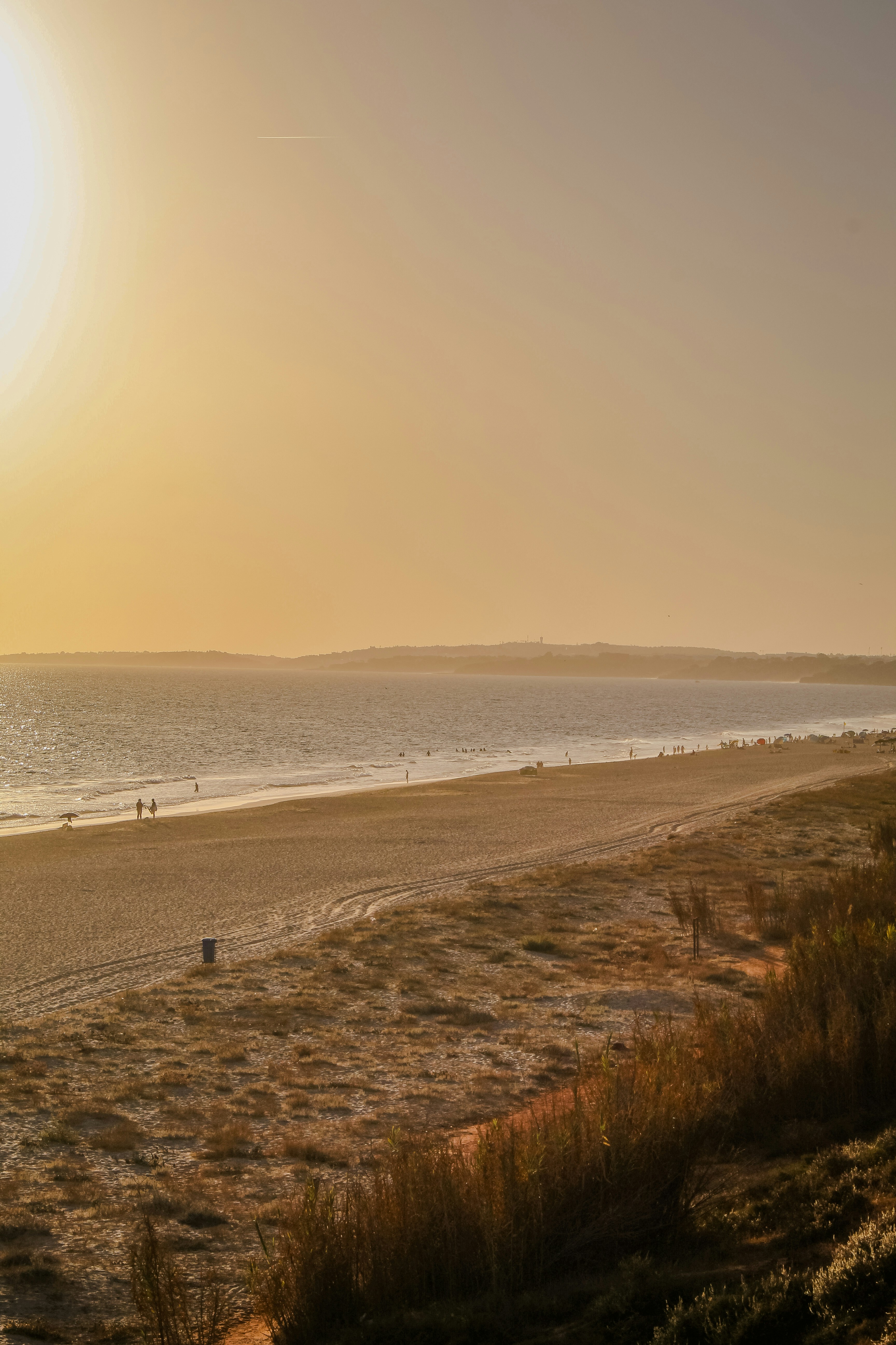 Golden Hour on a Quiet Coastal Shore