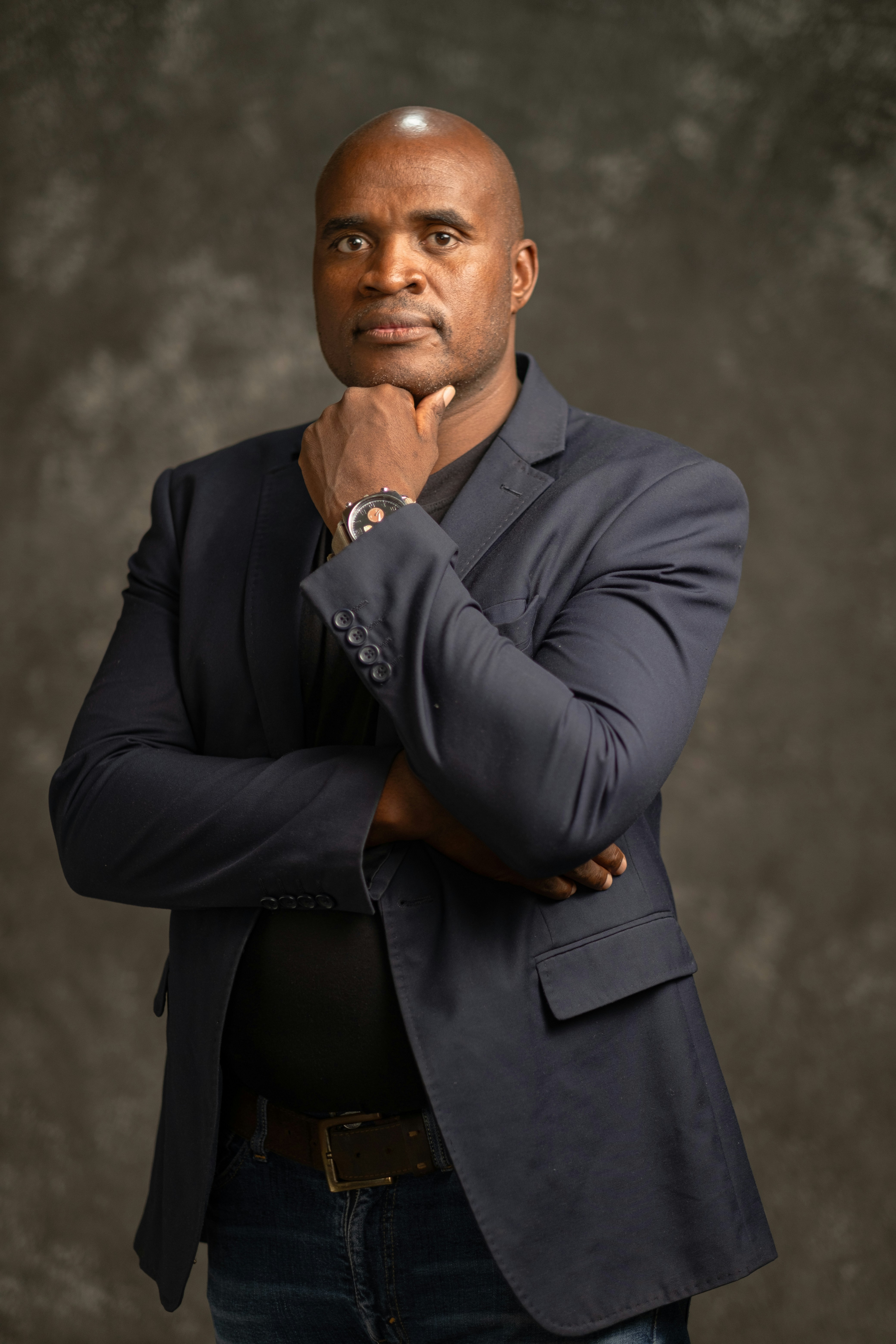 The Contemplative Professional: Confidence Under Soft Studio Light