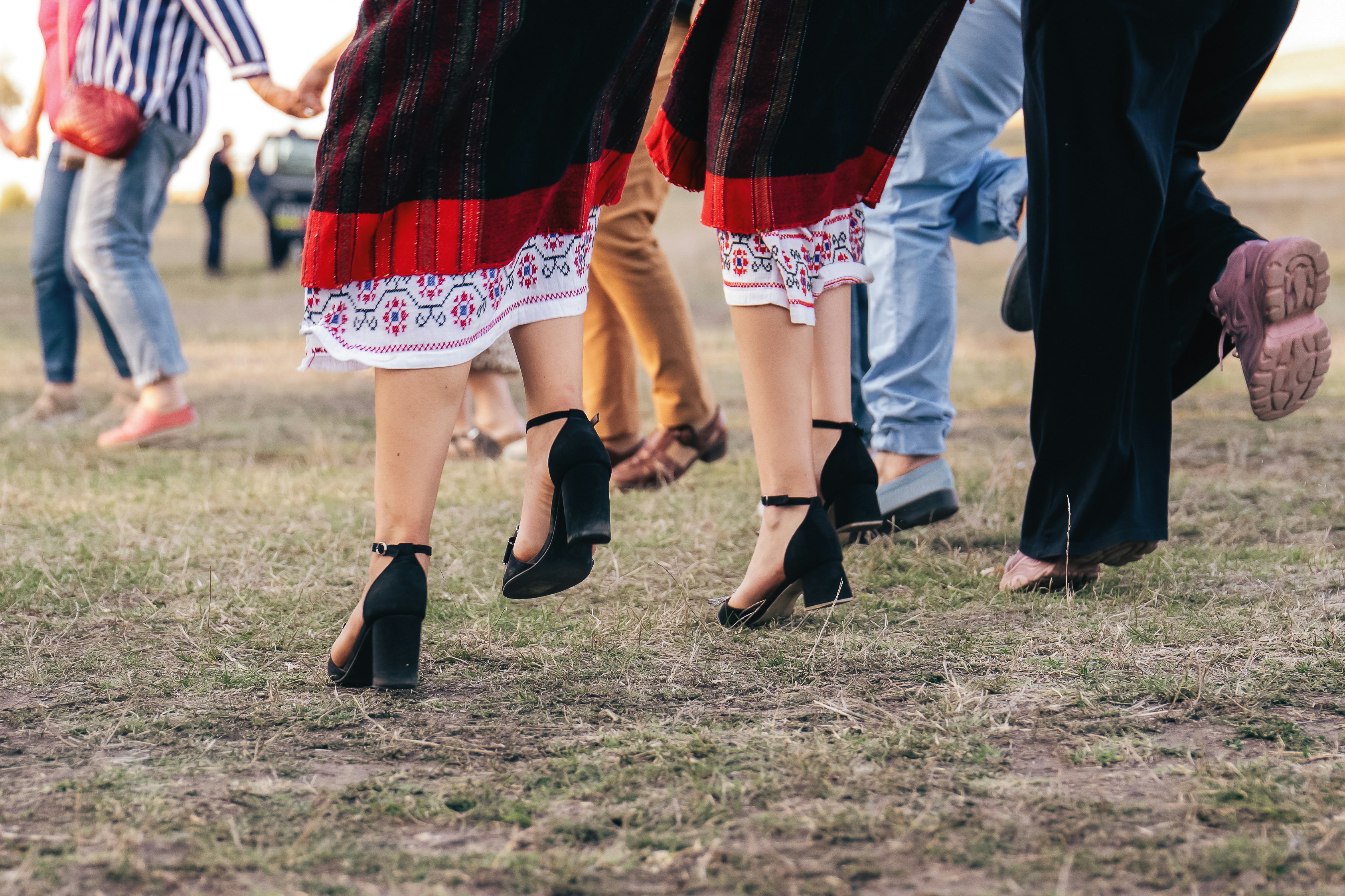 Glimpse of a Dance: Heels and Hemlines in Motion