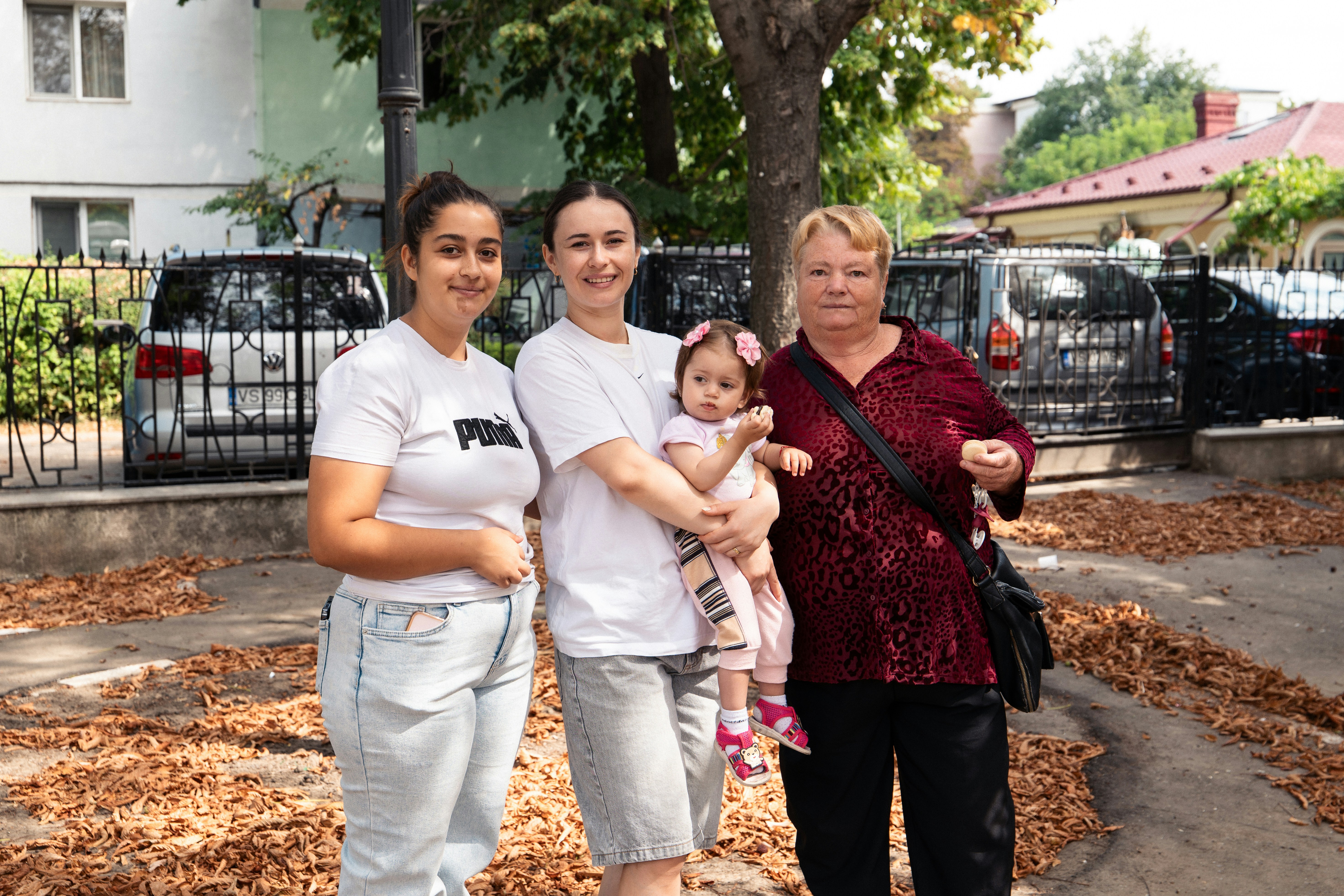 Generations Together: A Multigenerational Moment on a Shared Street
