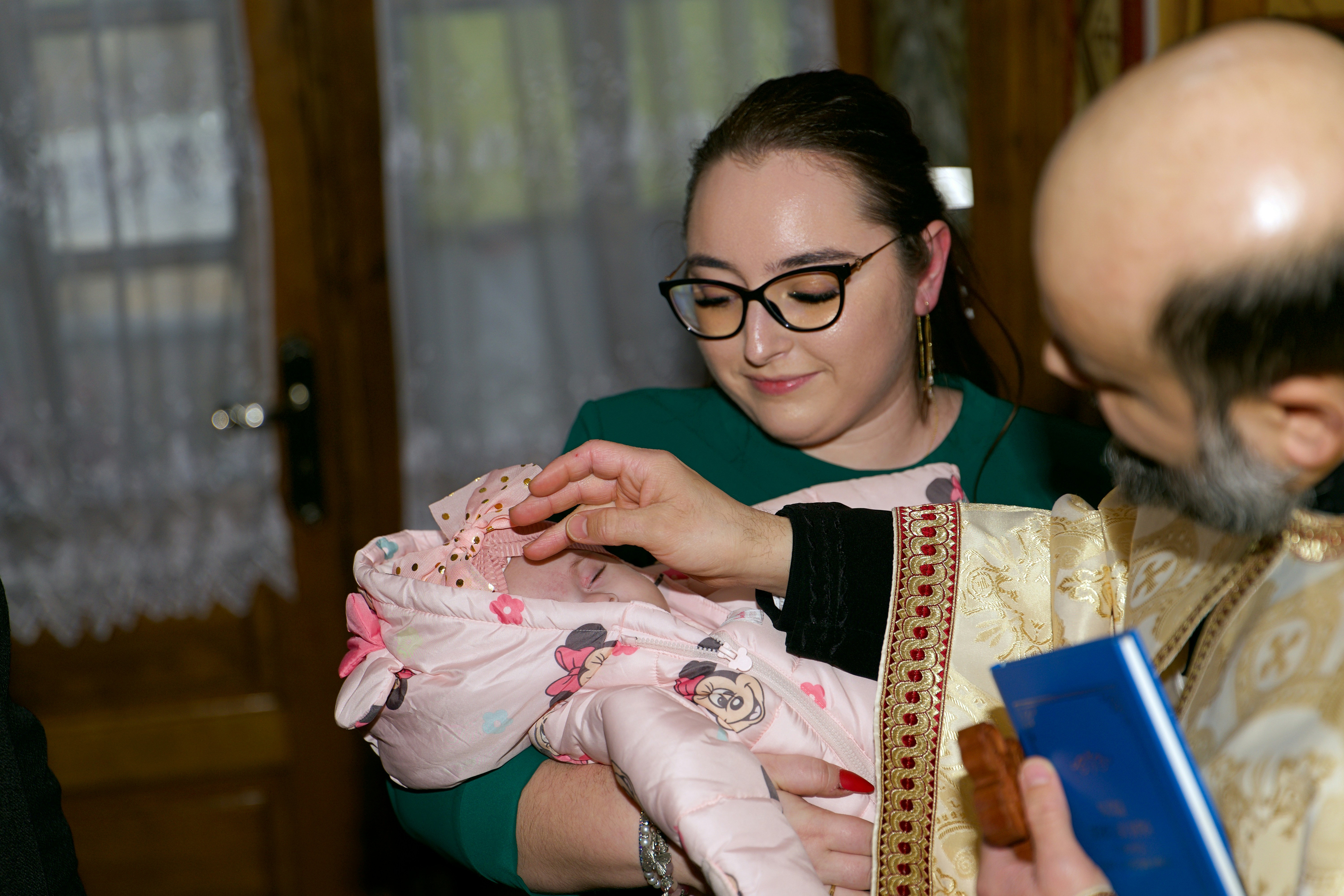 Gentle Blessing: Guiding Hands and a newborn’s quiet welcome