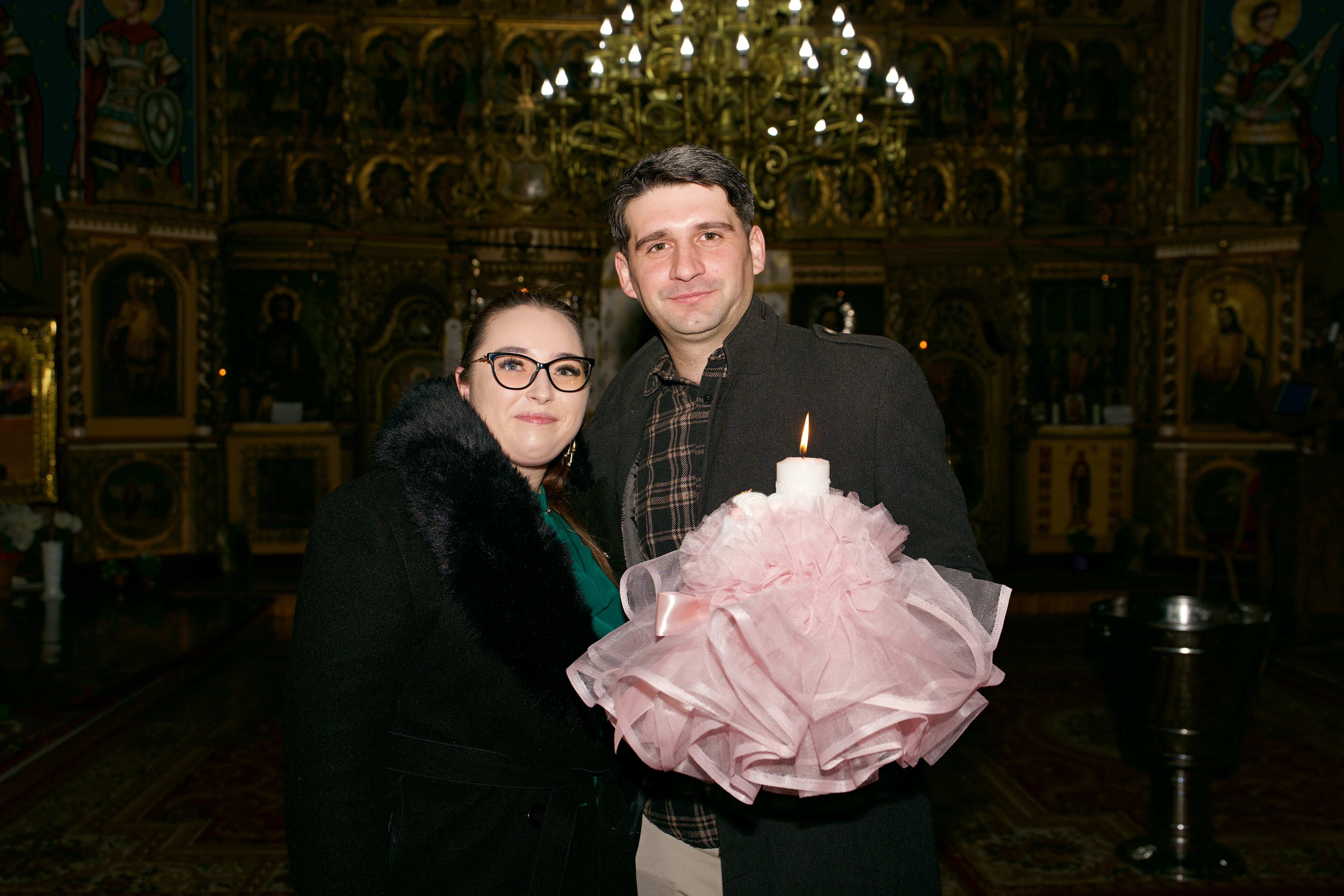 Candlelight in a Sacred Hall: A Quiet Moment of Celebration