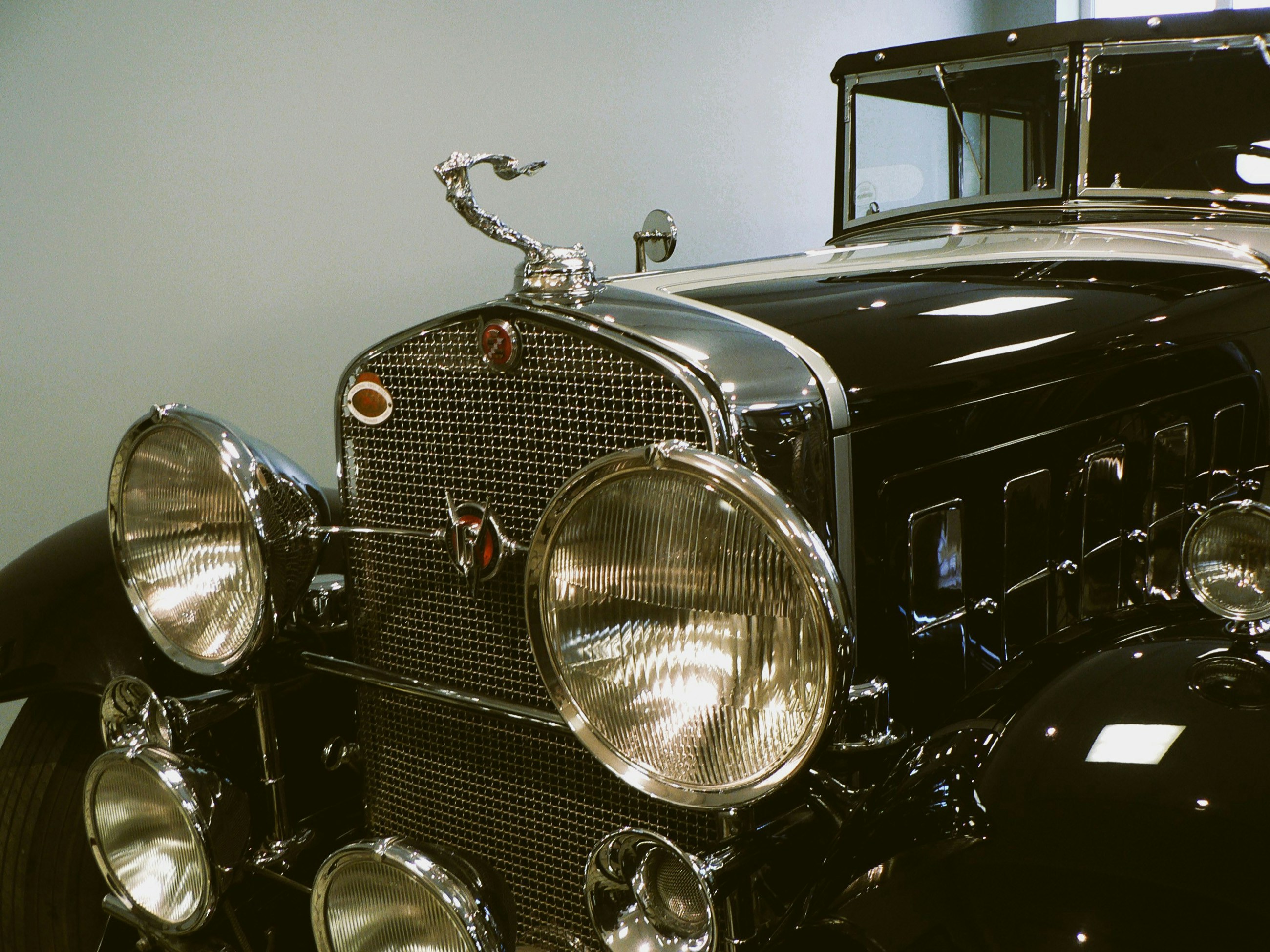 Chrome Grille Triumph: A Classic Car Portrait