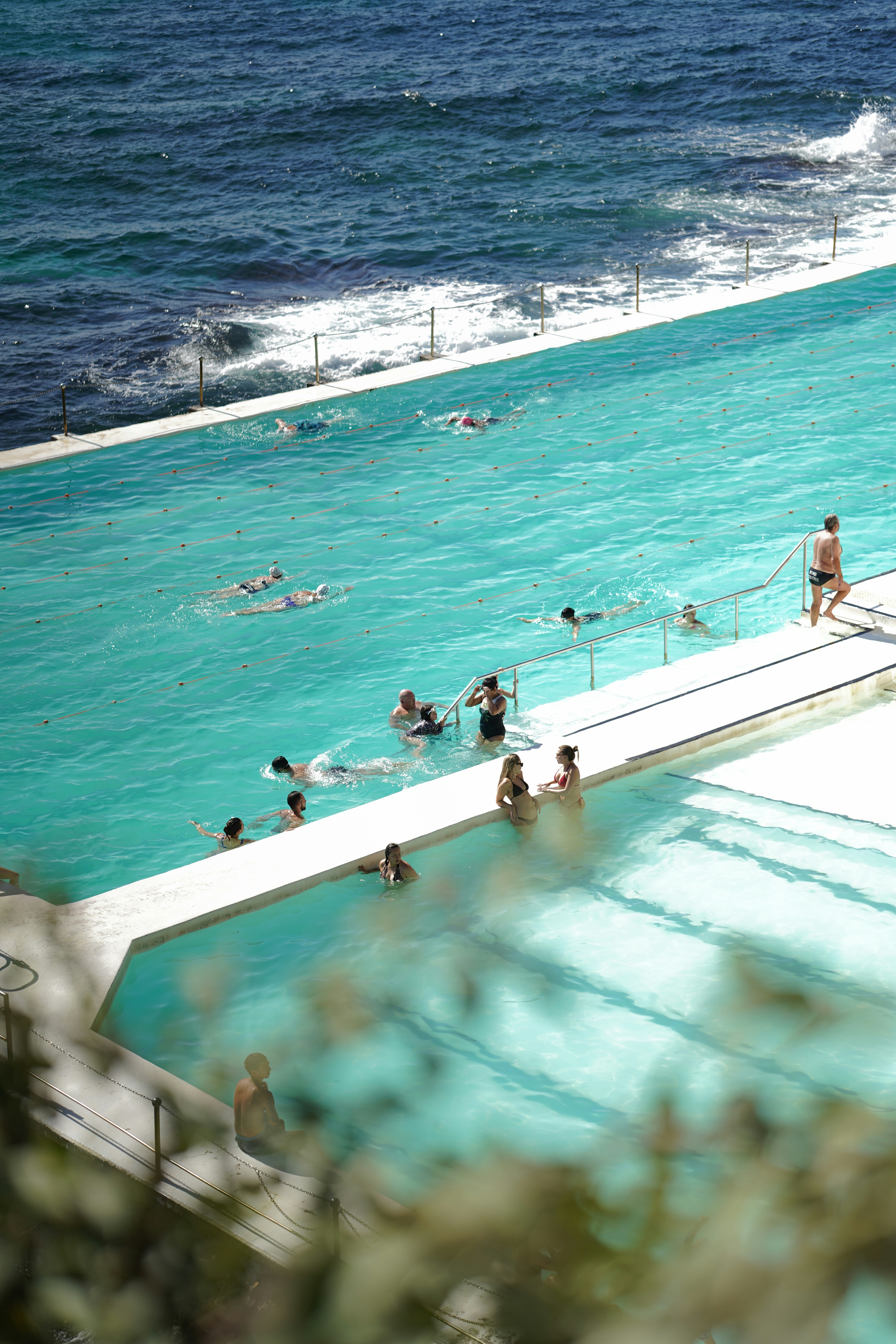 Terraced Poolside at Sea Edge