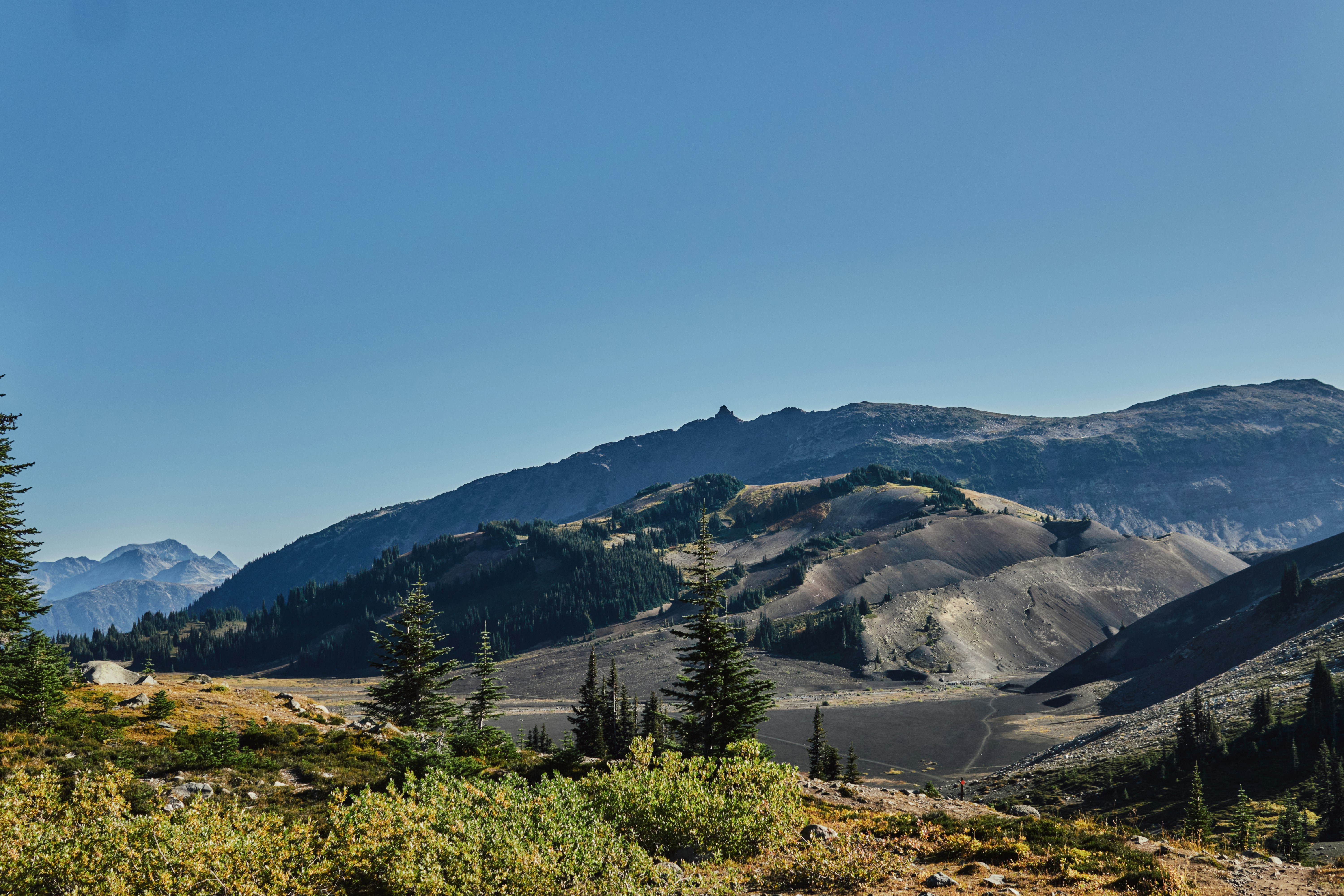Quiet Basin Under a Clear Sky