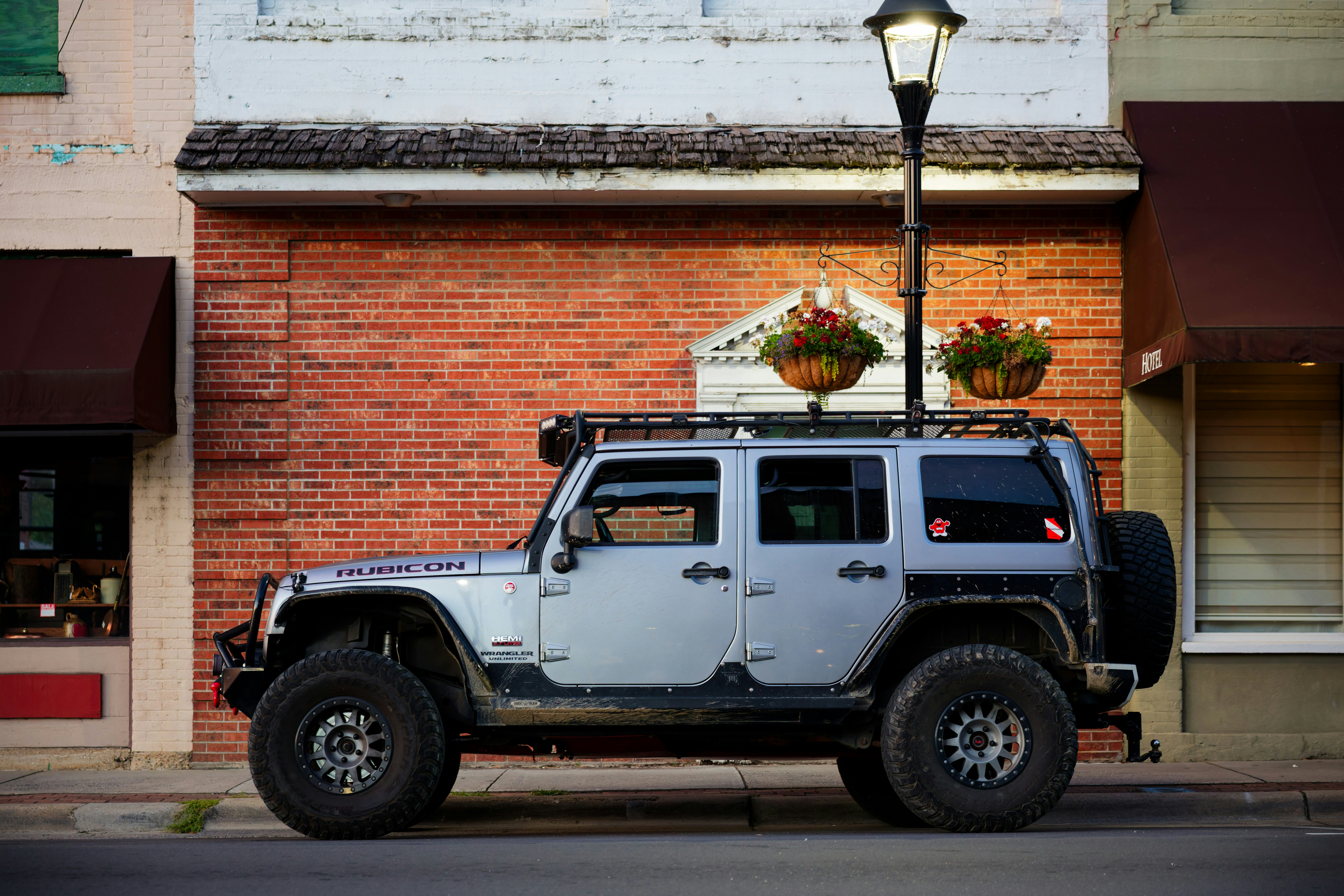 Rugged City Roamer: A Weathered Guardian of the Street