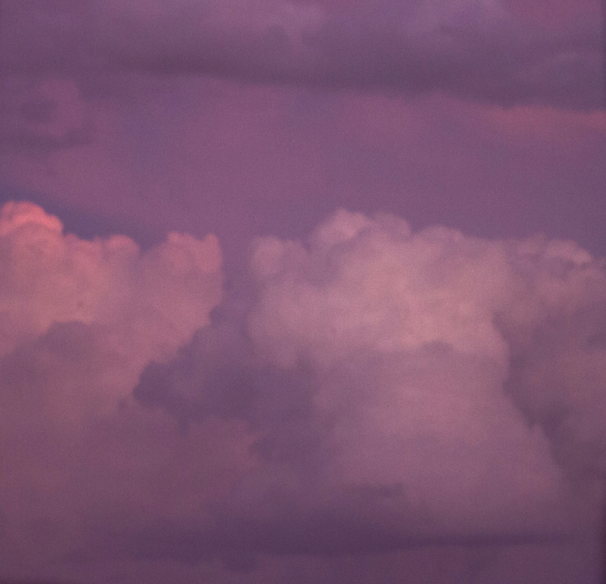 Lavender Skies Over a Quiet Cloudscape