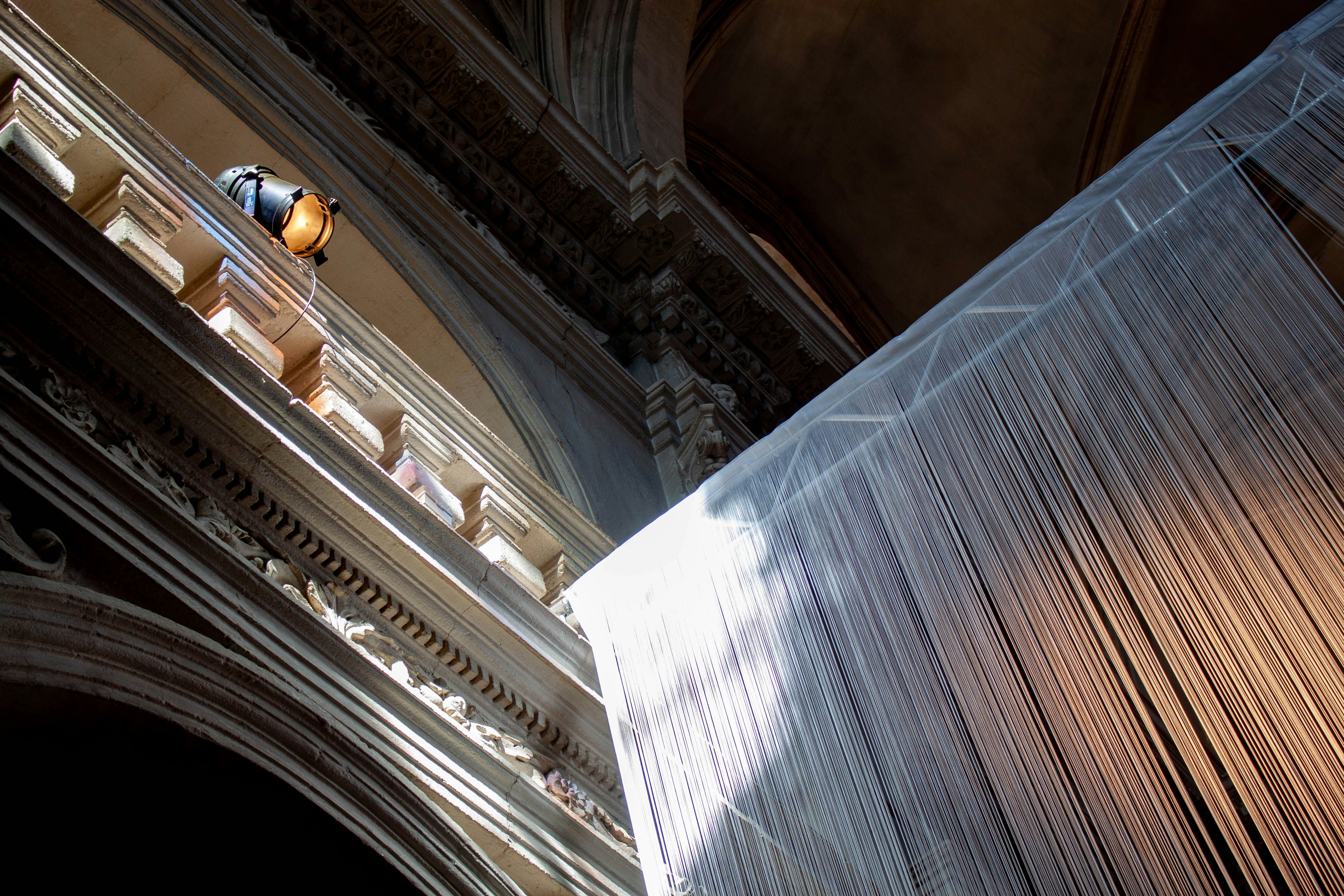 Architectural Drapes: A Play of Light on Classical Ornament