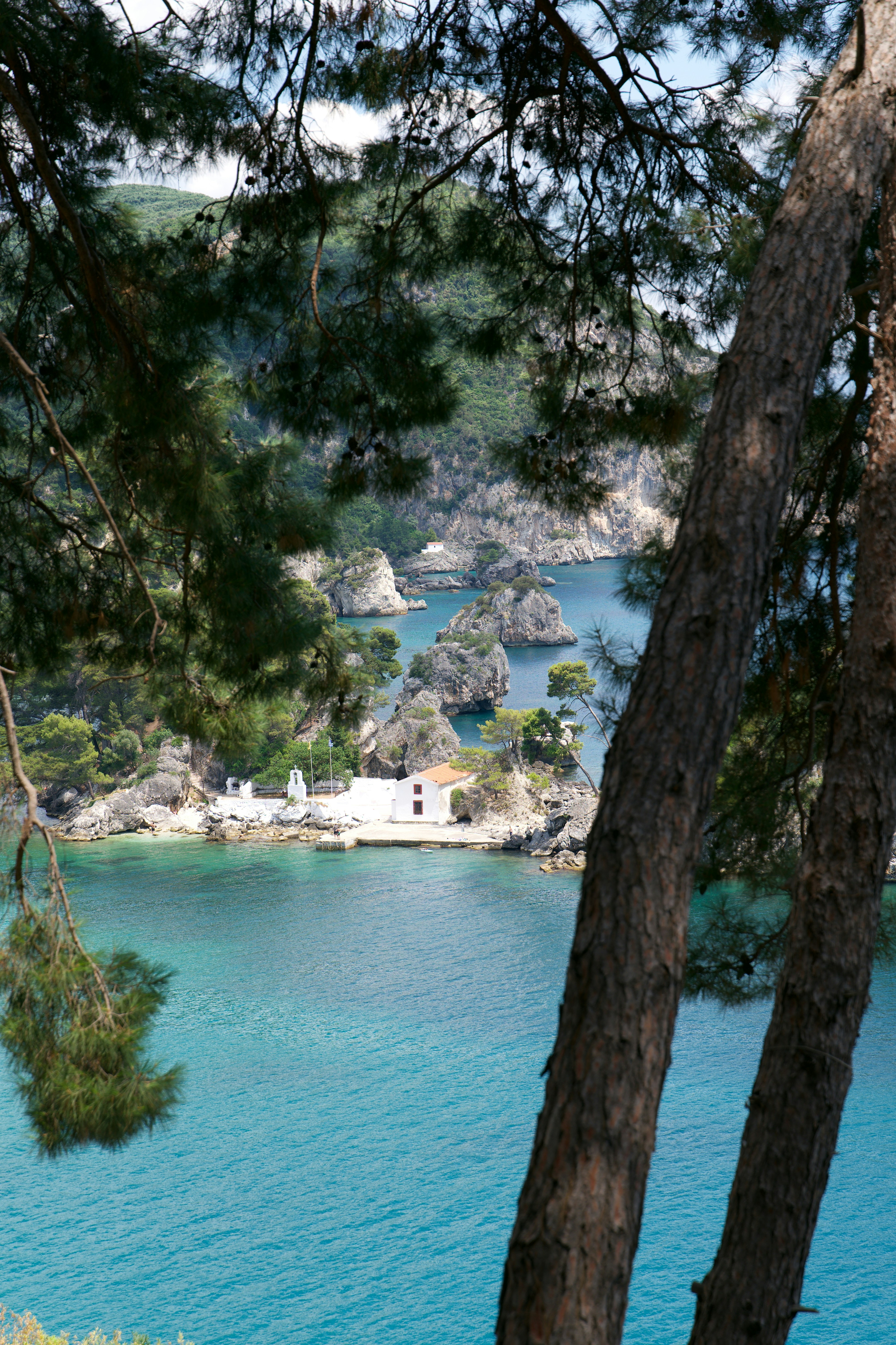 Hidden Chapel by the Turquoise Cove