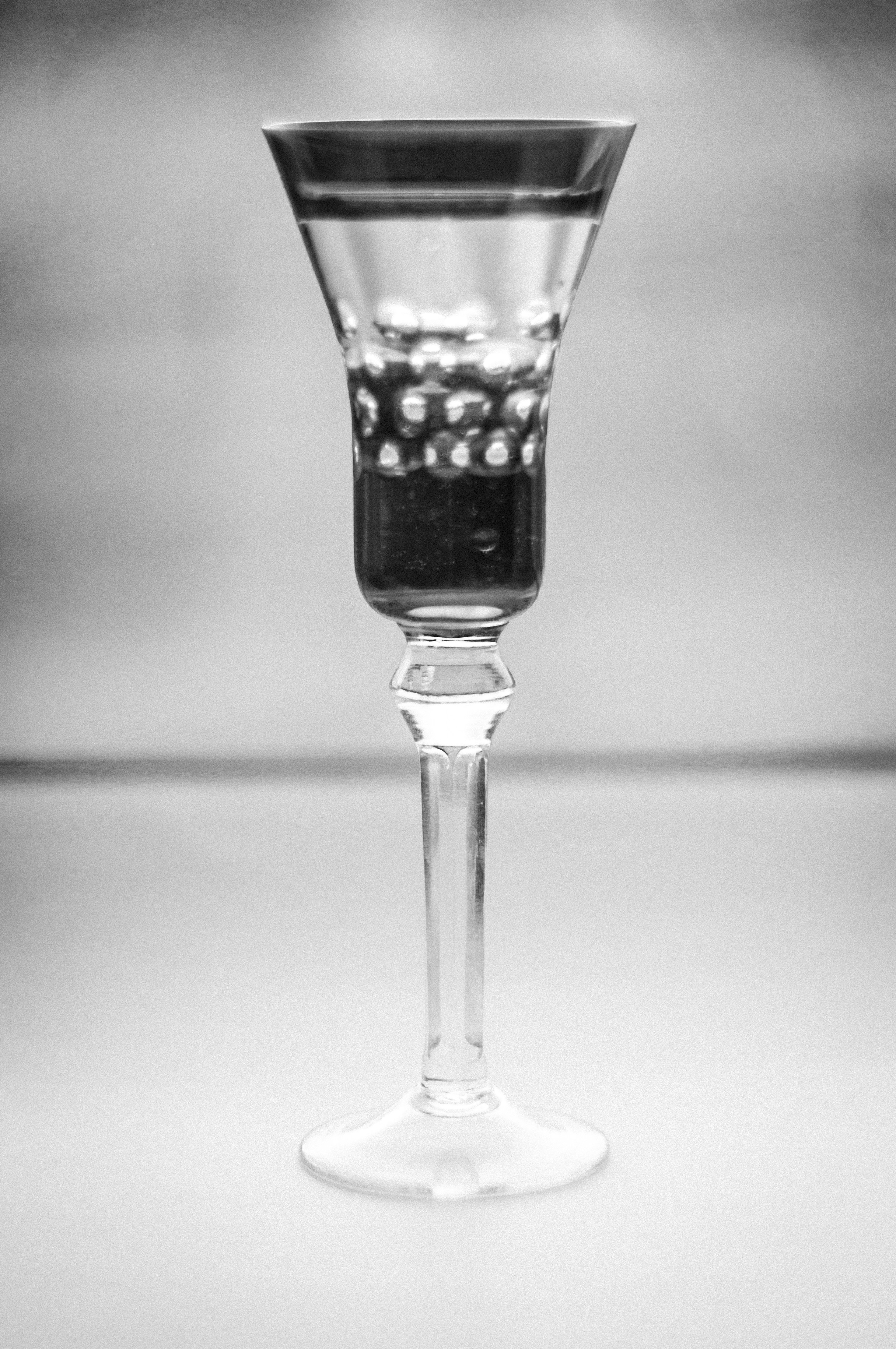 Crystal Stem: A Minimal Still Life in Mono