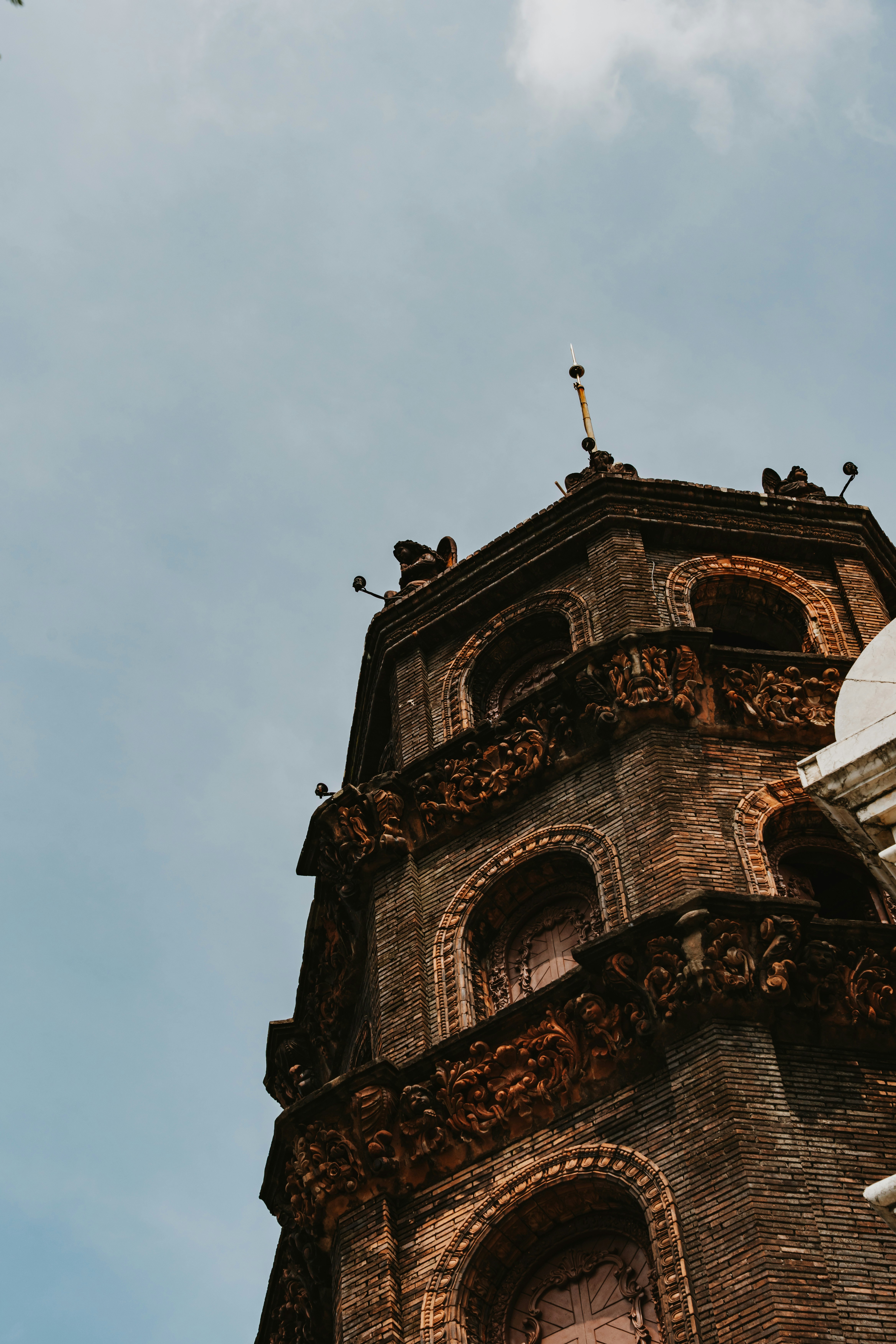 Brickwork Crown: A Tower Reaching Toward the Sky