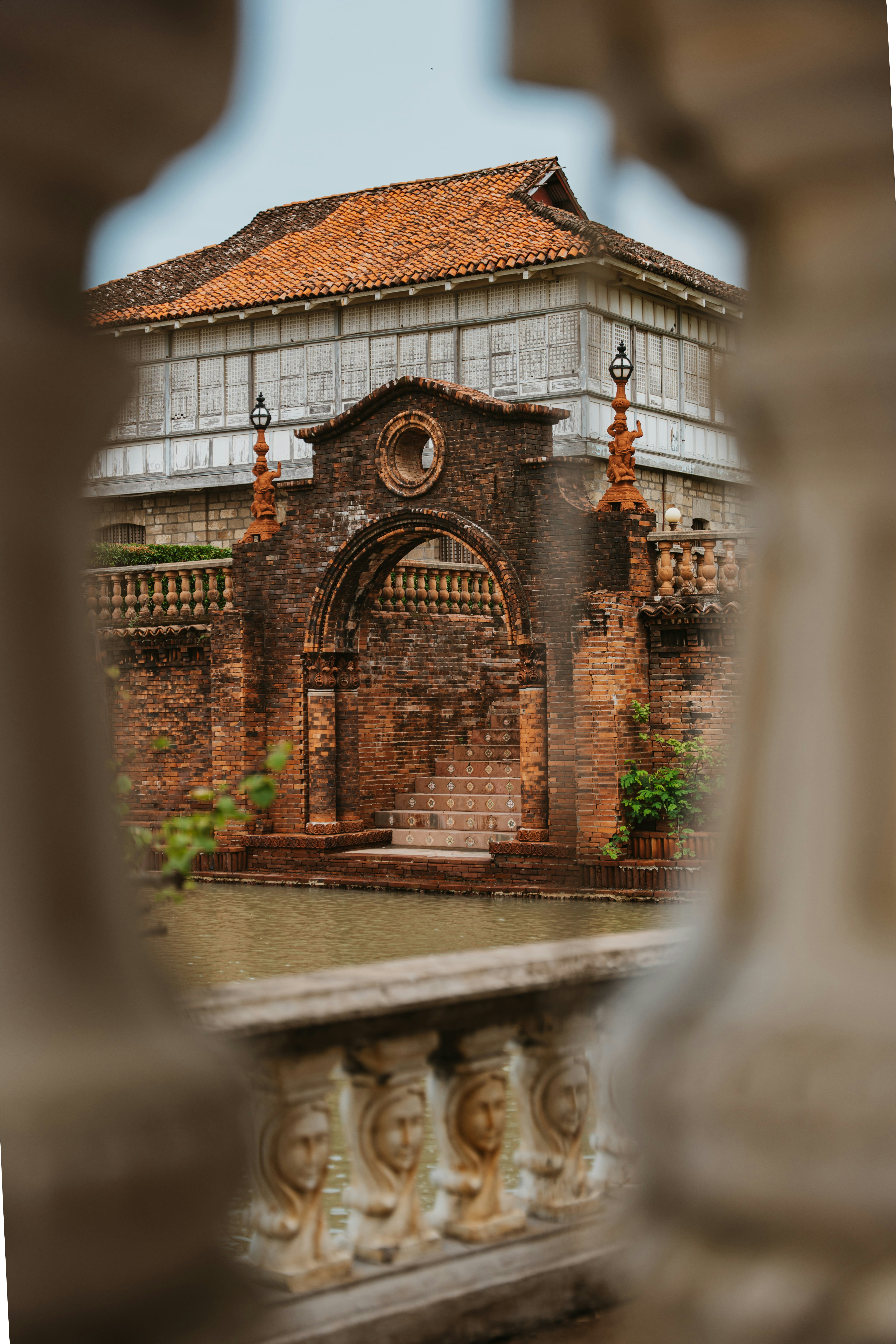 Archway of Brick and Tile: A Courtyard Reveal