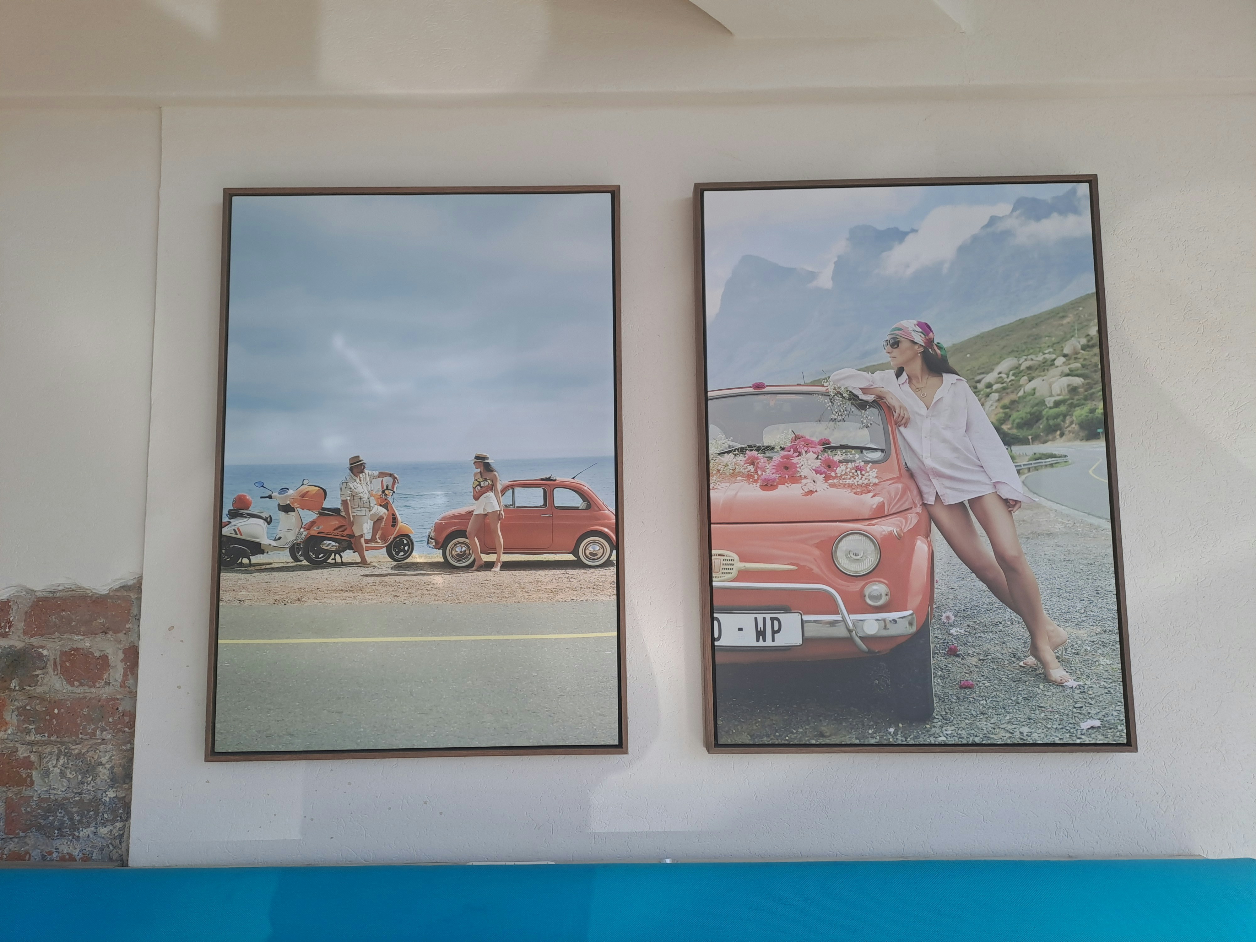 Retro Rally: Pink Convertibles and Seaside Charm