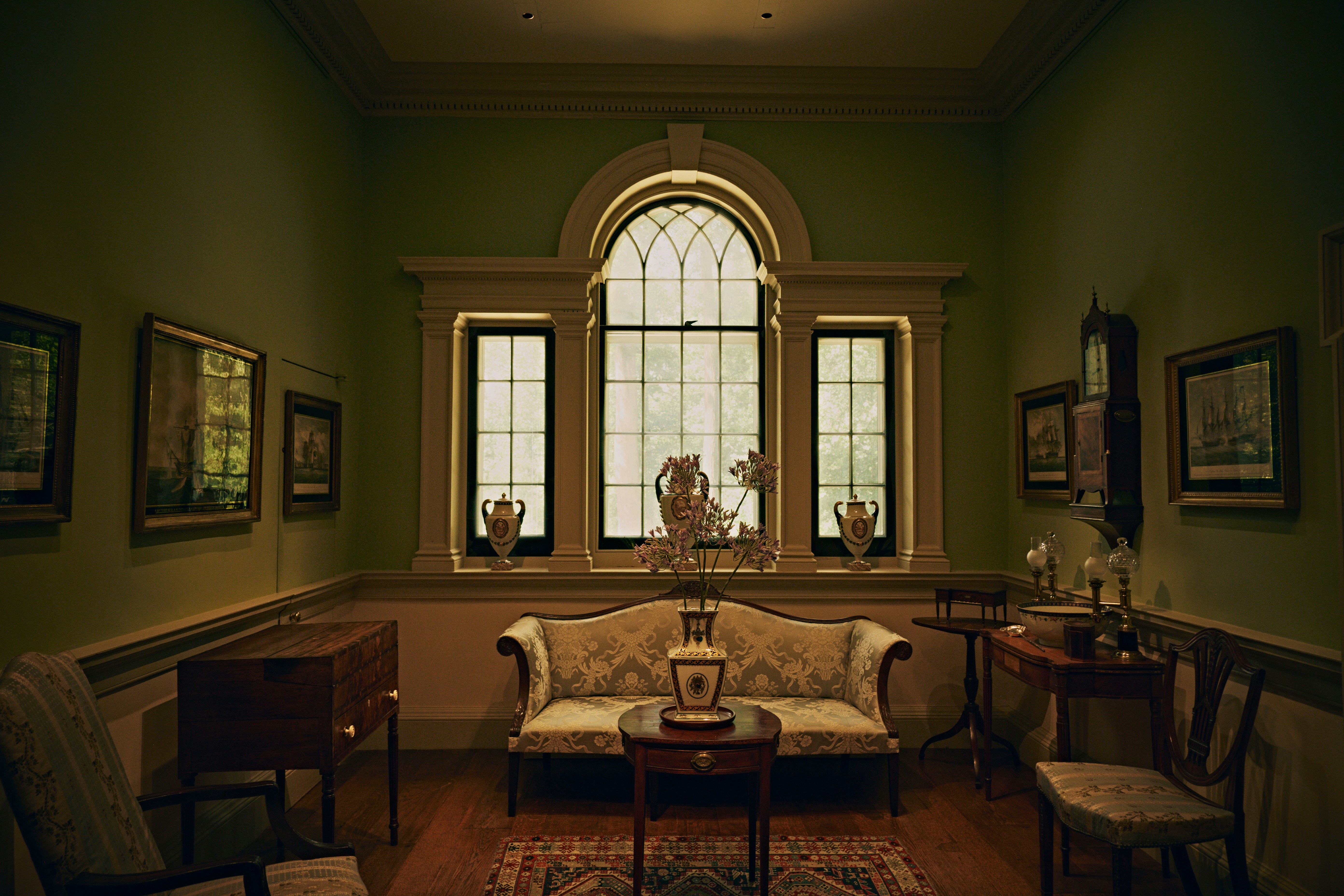 Equilibrium in an Elegant Parlor