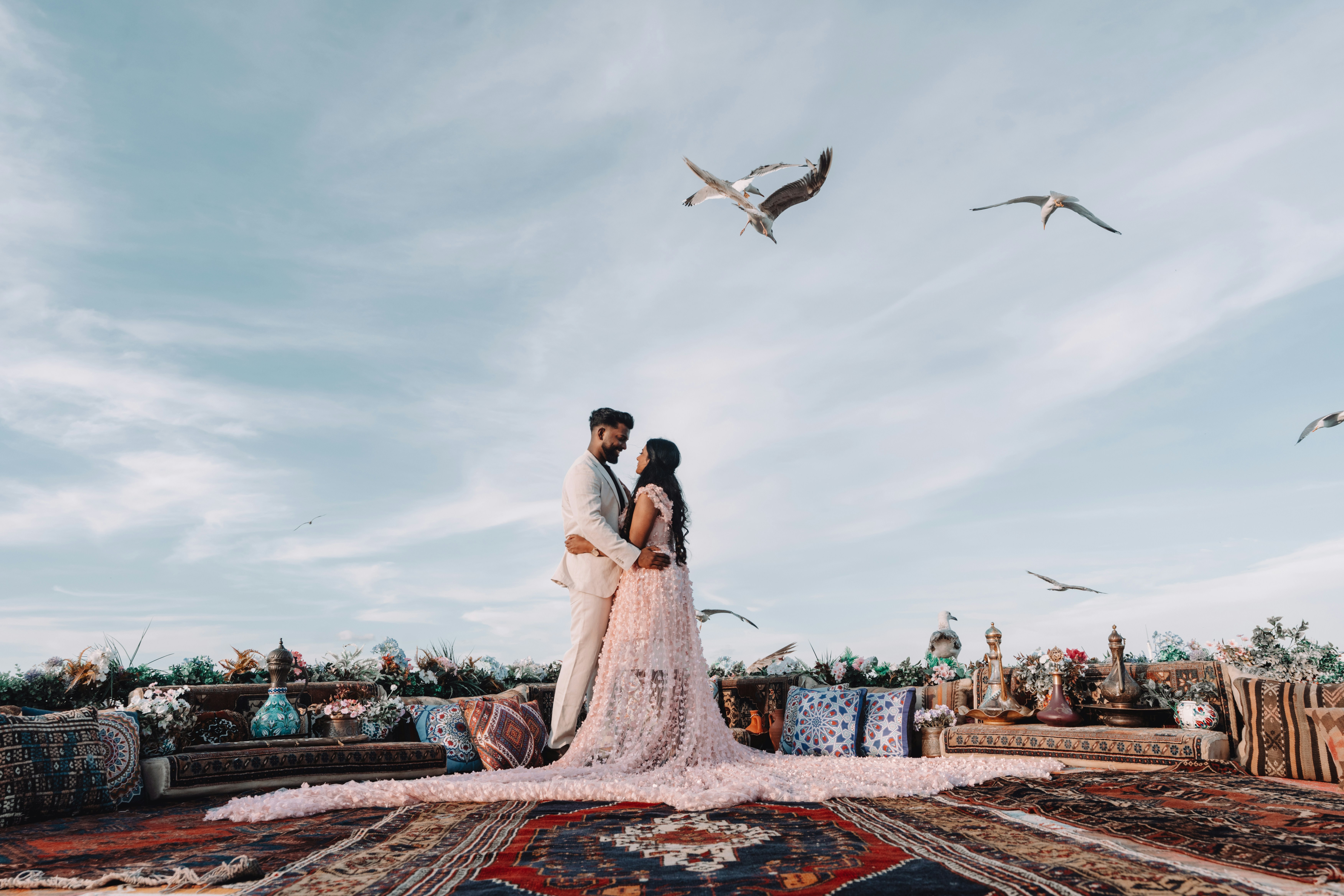 Whispered Vows on a Carpet of Light