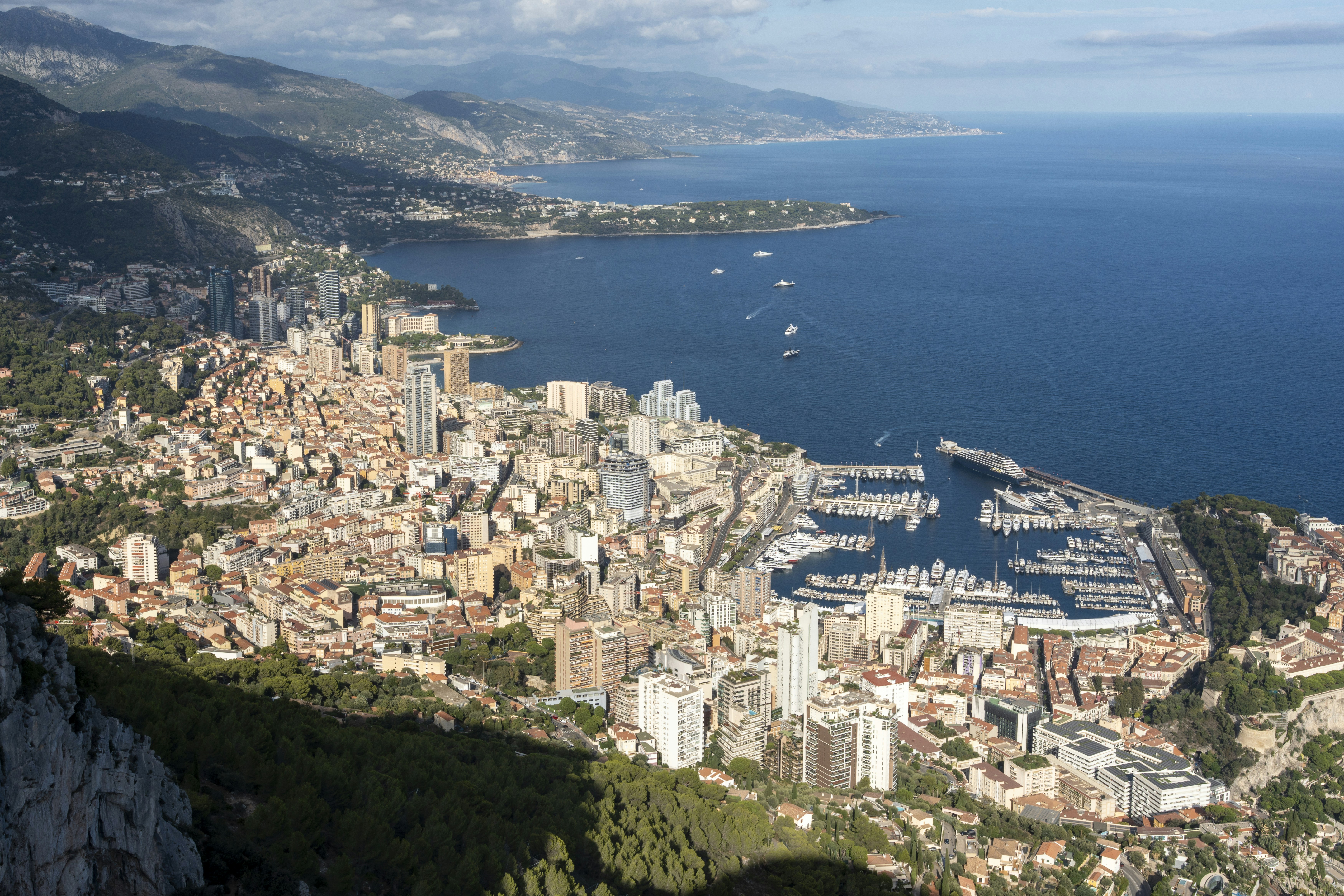 Harbor Terrace: A Panoramic Climb Above a Mediterranean City