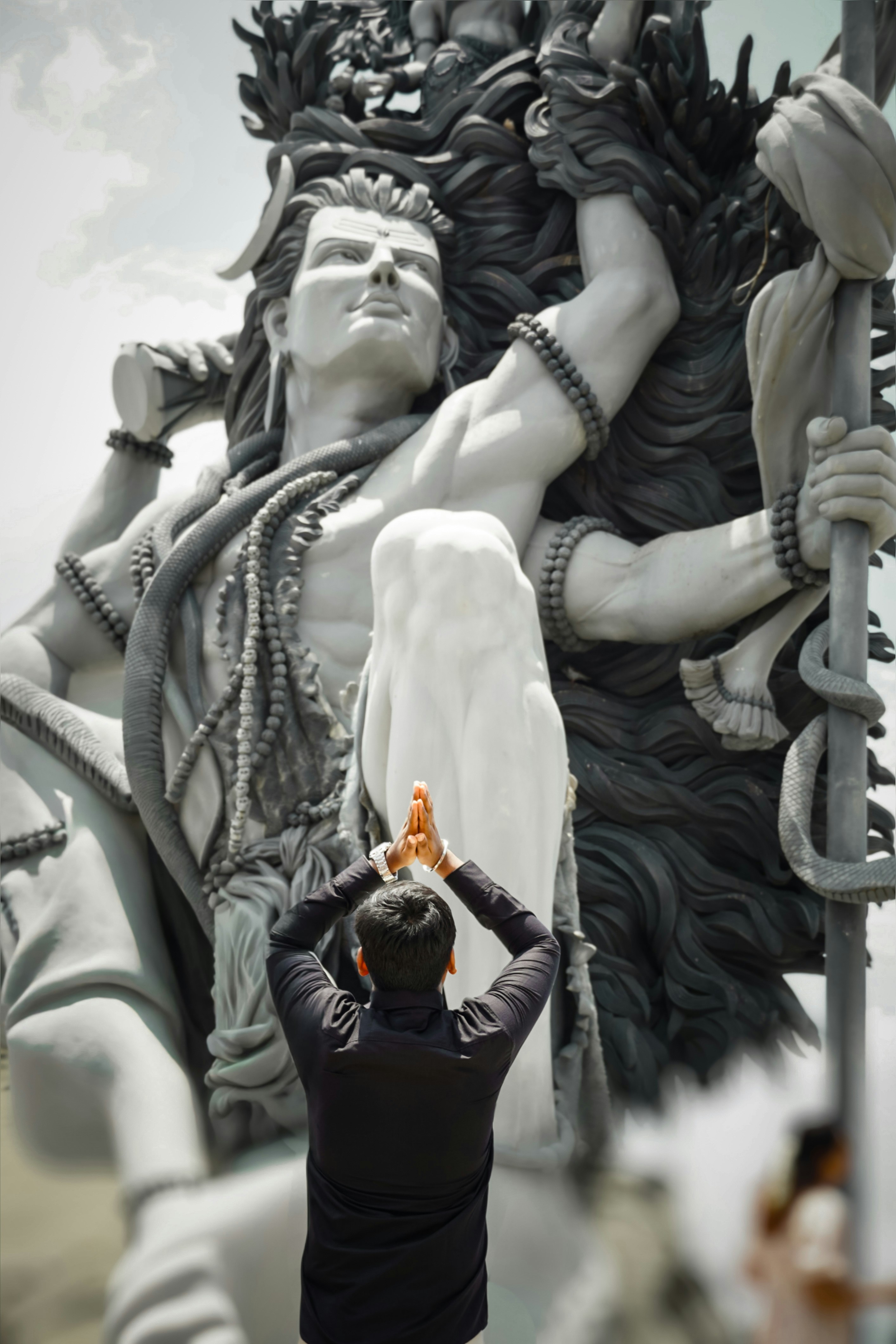 Prayer of the Gatekeeper: A Quiet Moment Before the Monument