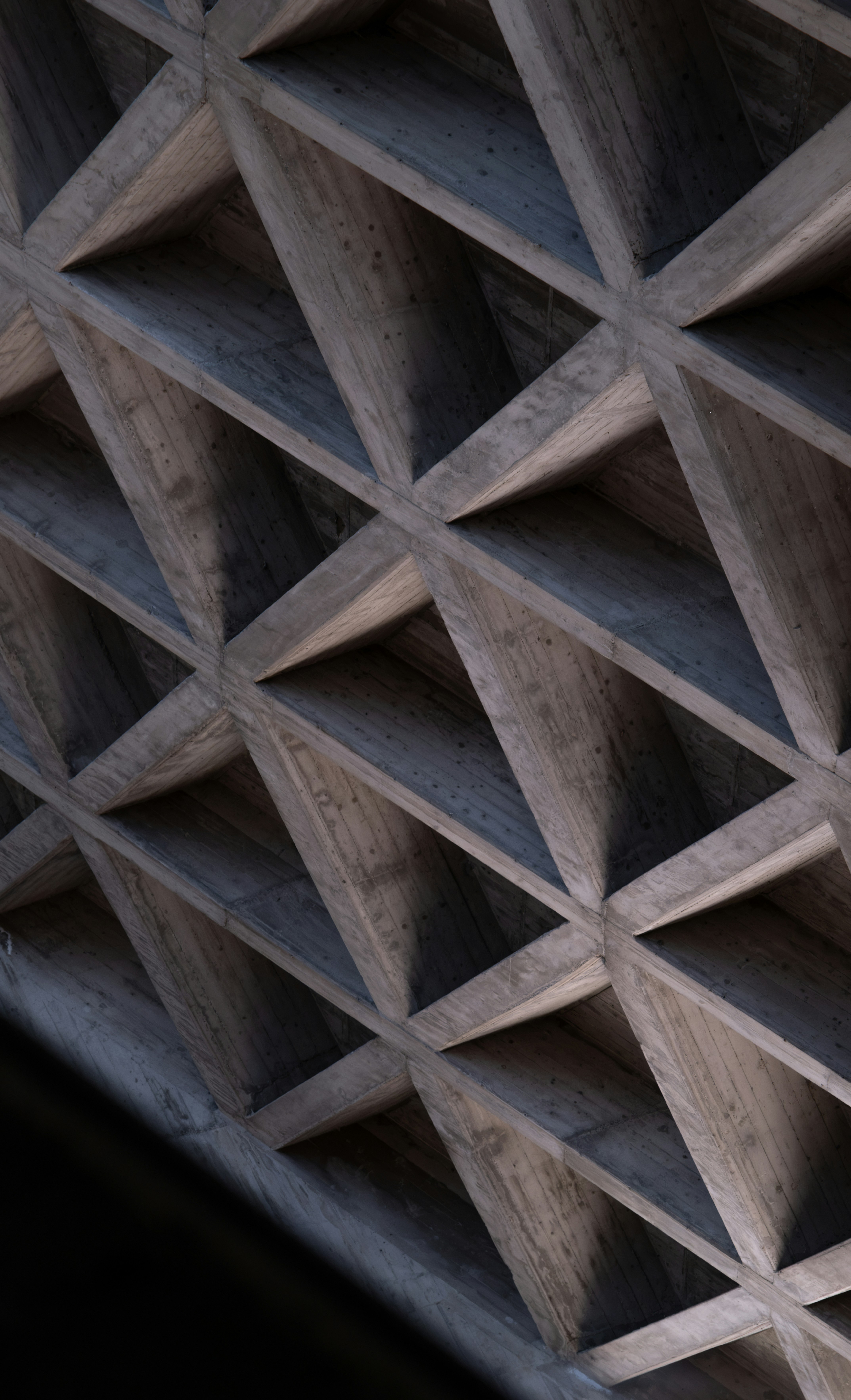 Interlaced Concrete: Rhythms of Light and Shadow