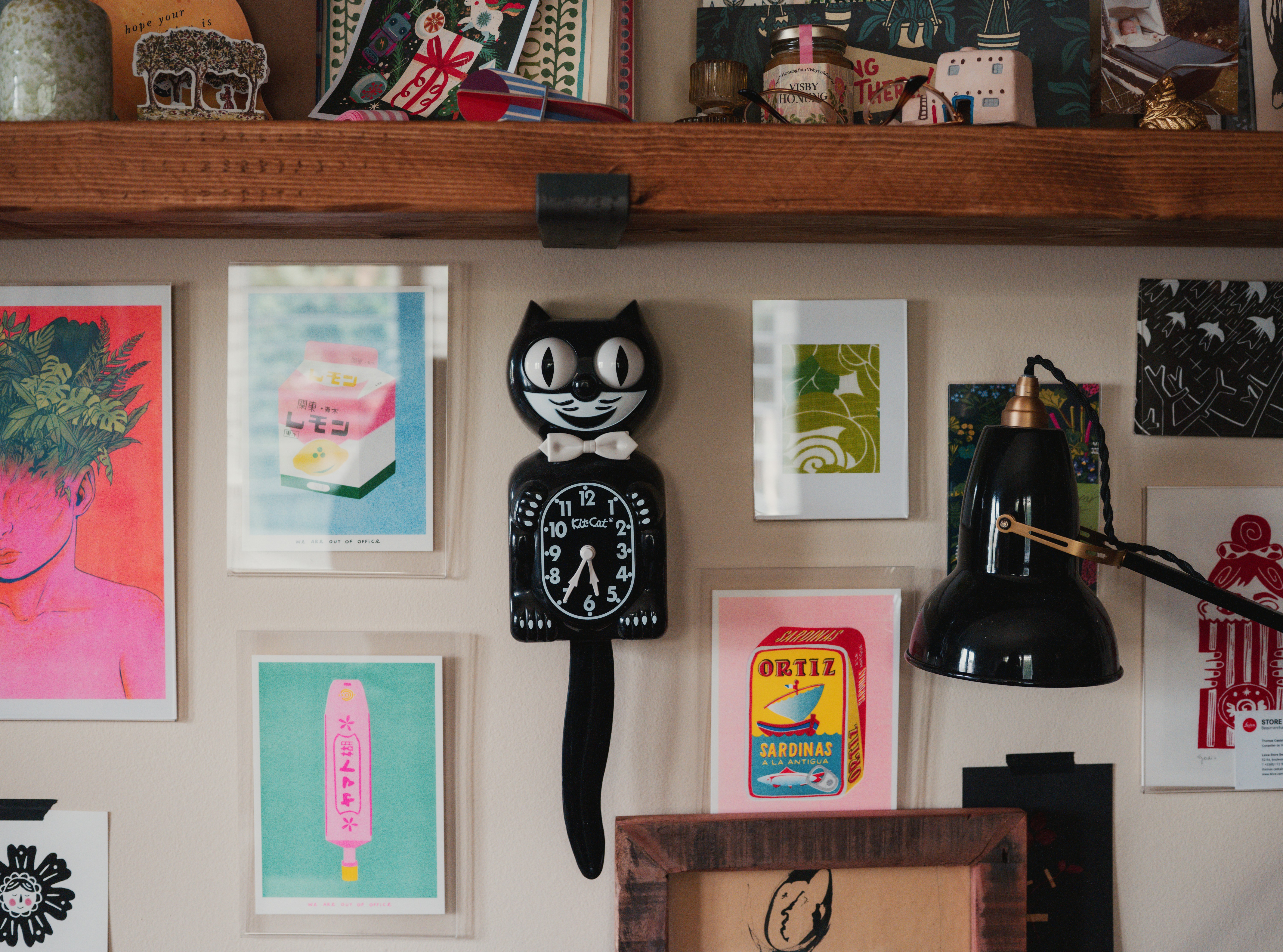 Whimsical Wall Clock Ensemble