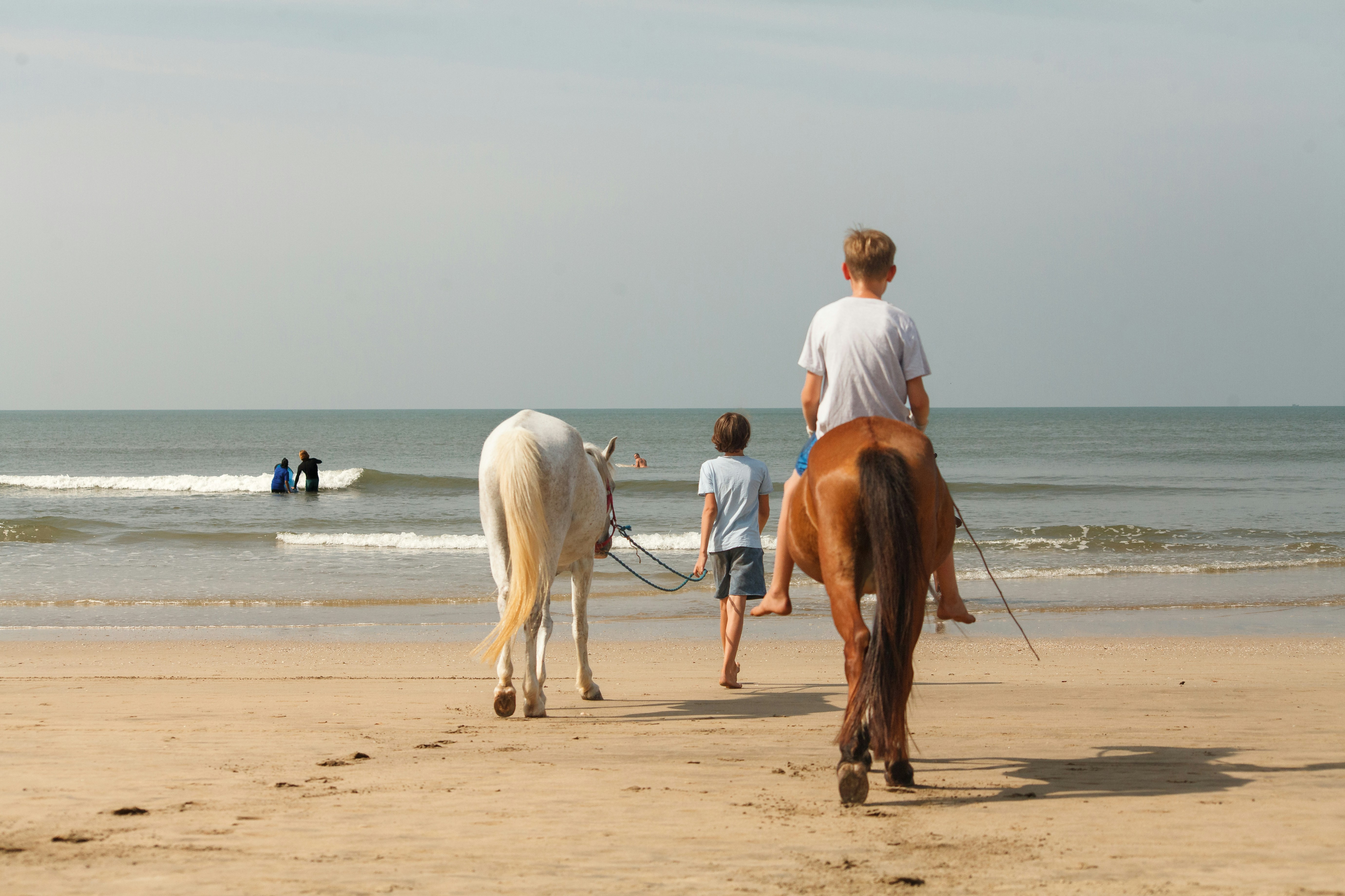 Footpaths of Bonded Beats: Father and Sons on Seaside Trail
