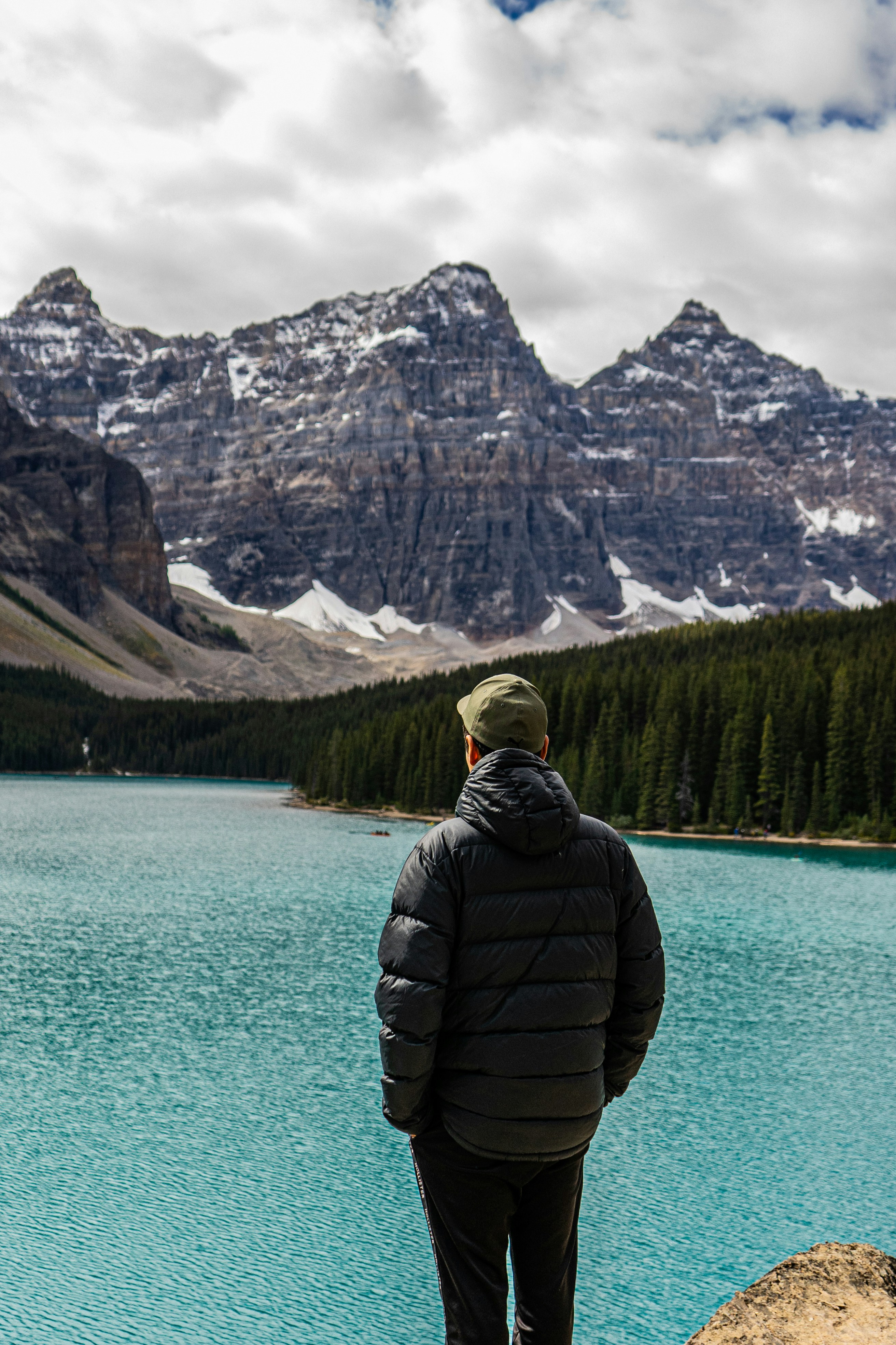 Horizon Gazer by the Turquoise Lake
