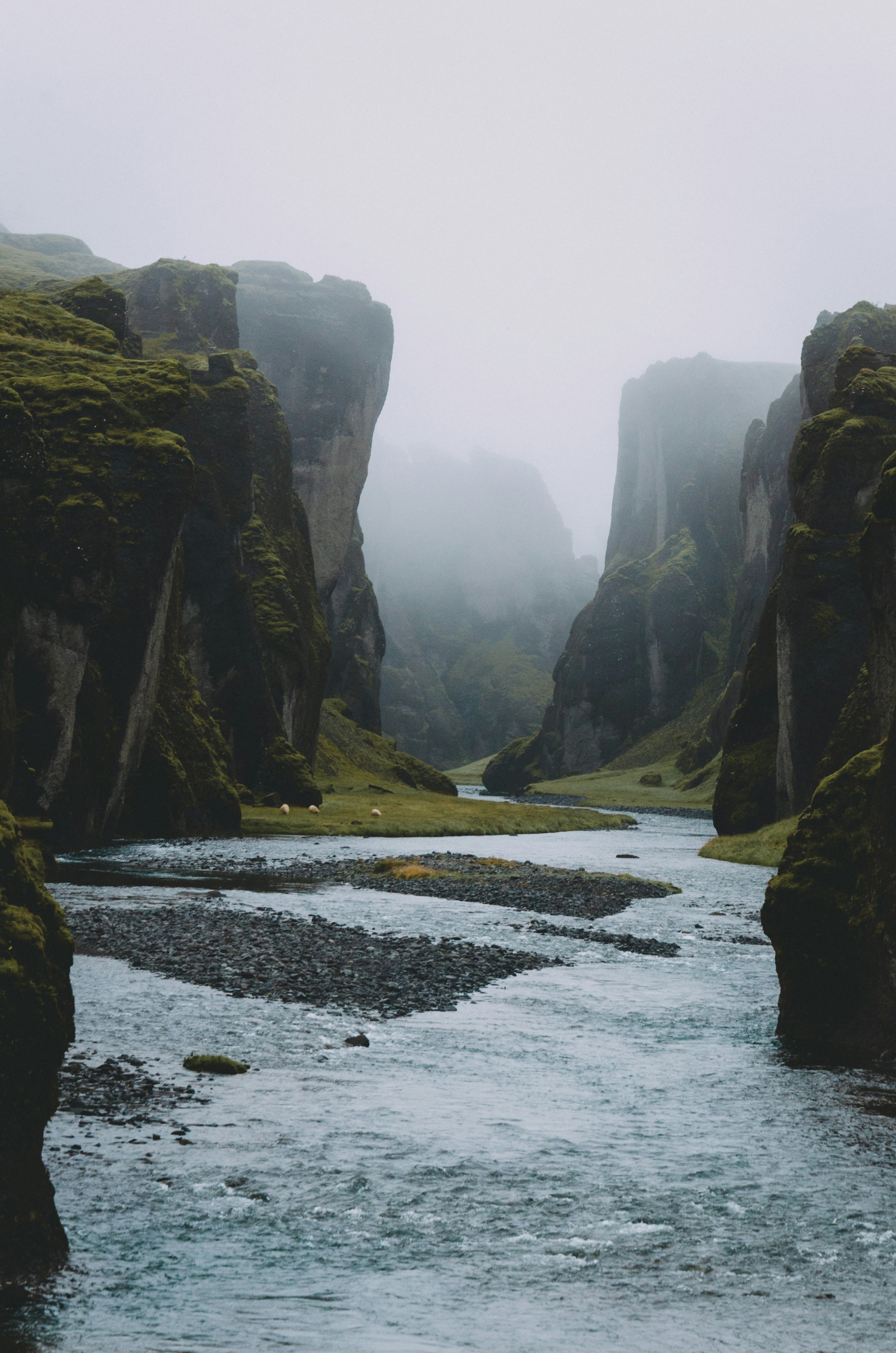 Valley of the Moss-clad Gorges and Mist