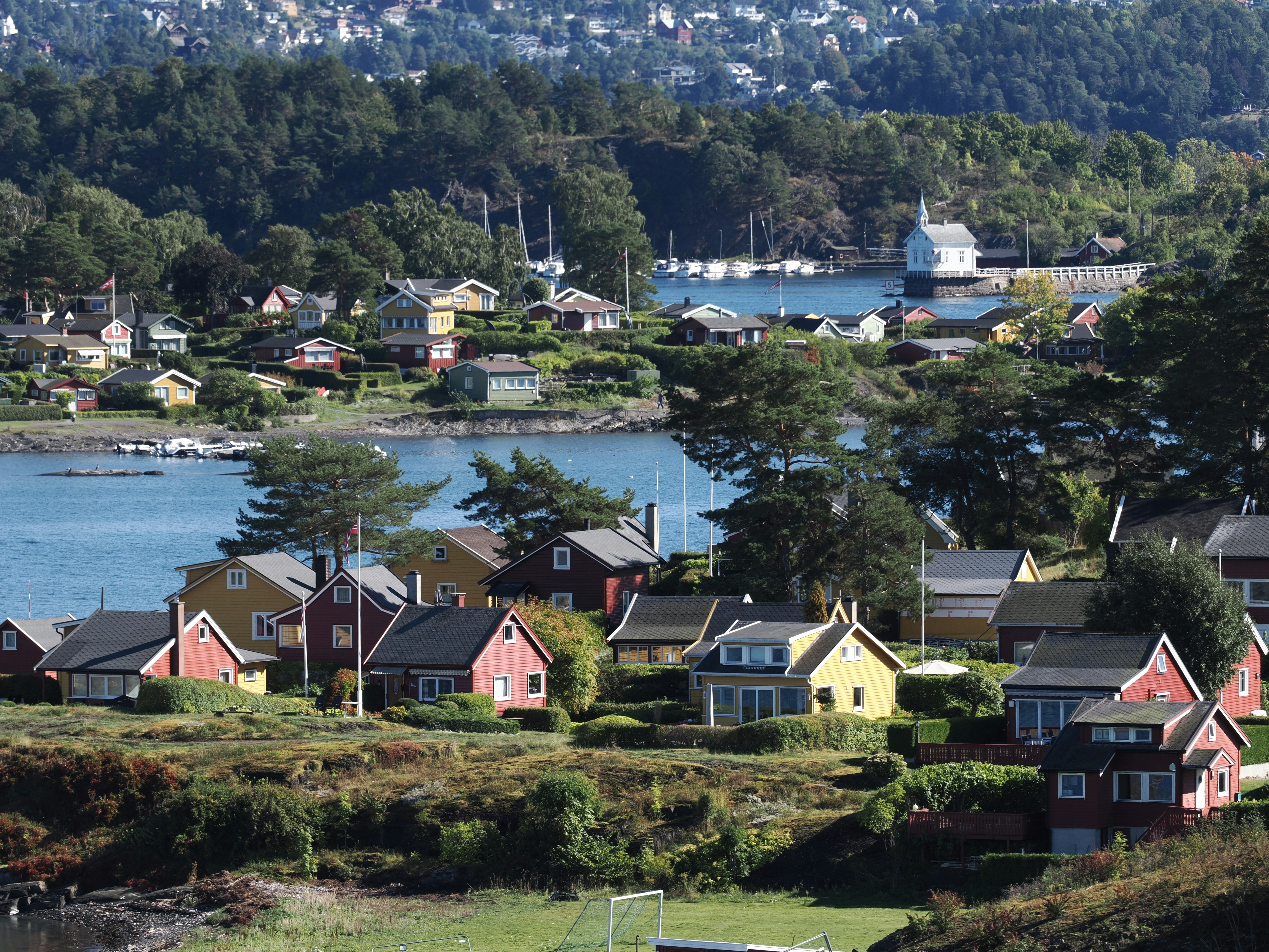 Pastel Row by the Bay